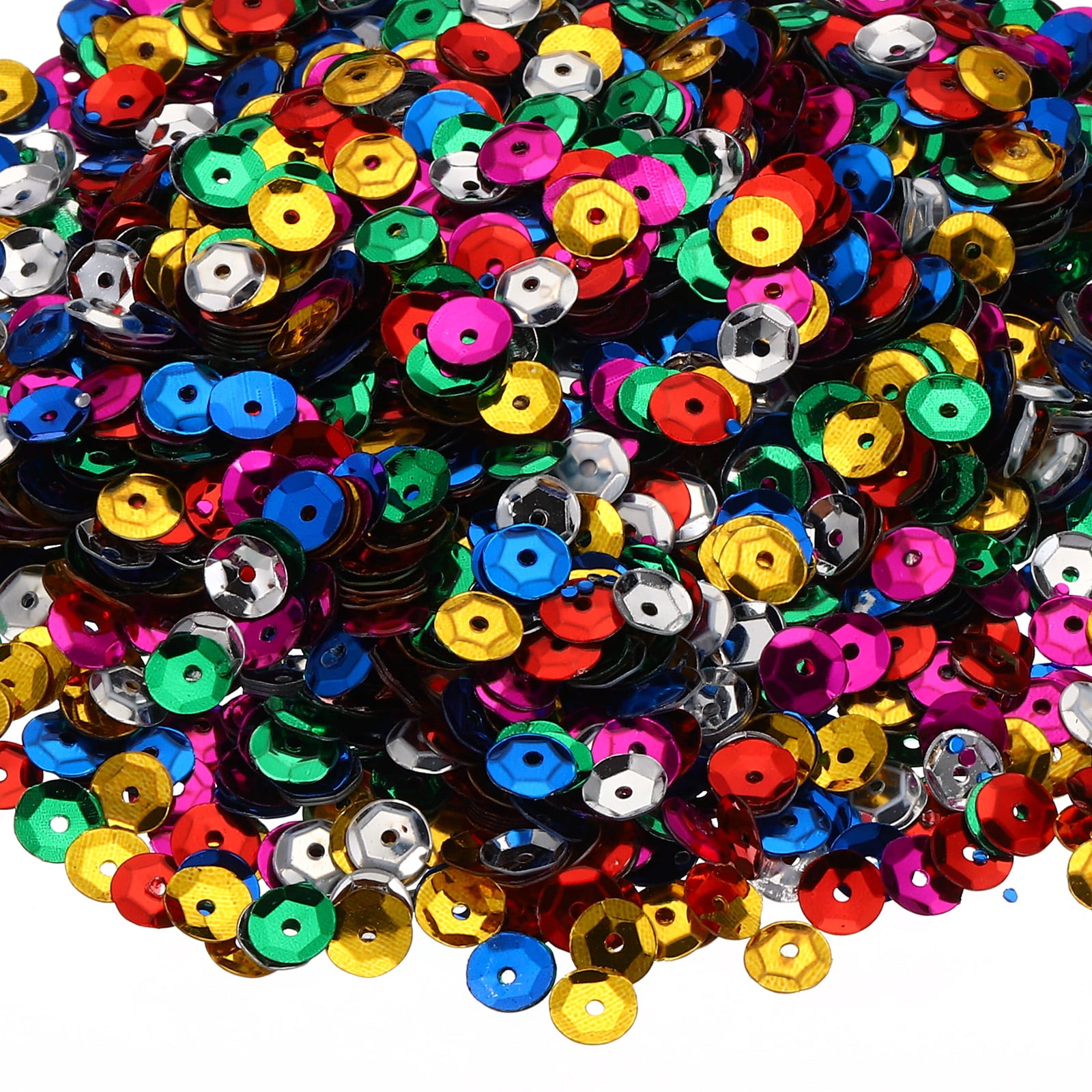 Uxcell 30Gram Sequins for Crafts, 1Pack Colored Sequin and Spangles ...