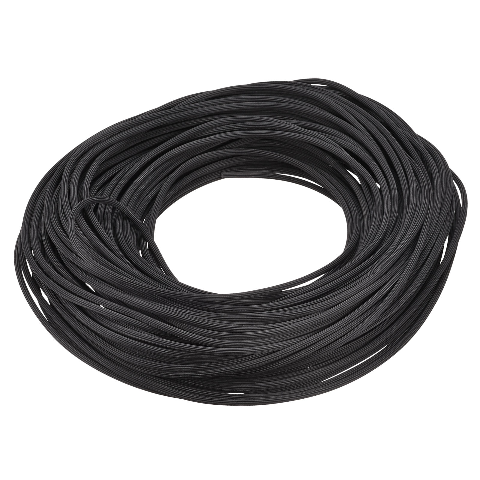 Uxcell 30M/98.43Ft Length Screen Spline Retainer, 3mm OD Black ...