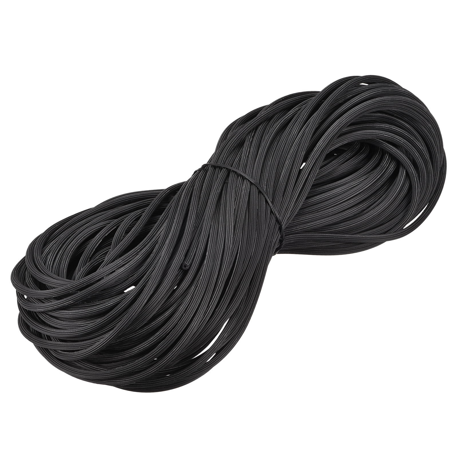 Uxcell 30M/98.43Ft Length PVC Screen Spline Retainer, 4mm OD Black ...