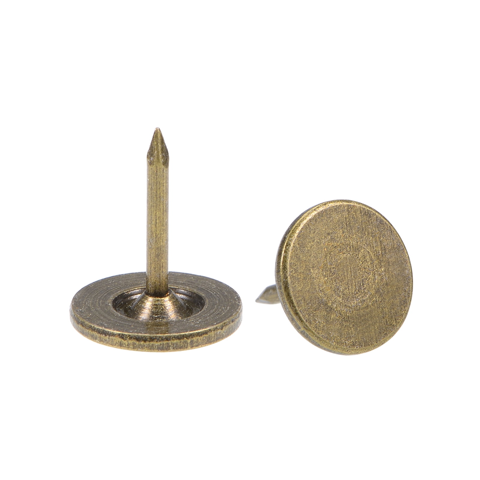 Uxcell Flat Head Decorative Upholstery Tacks Furniture Nails for Home ...