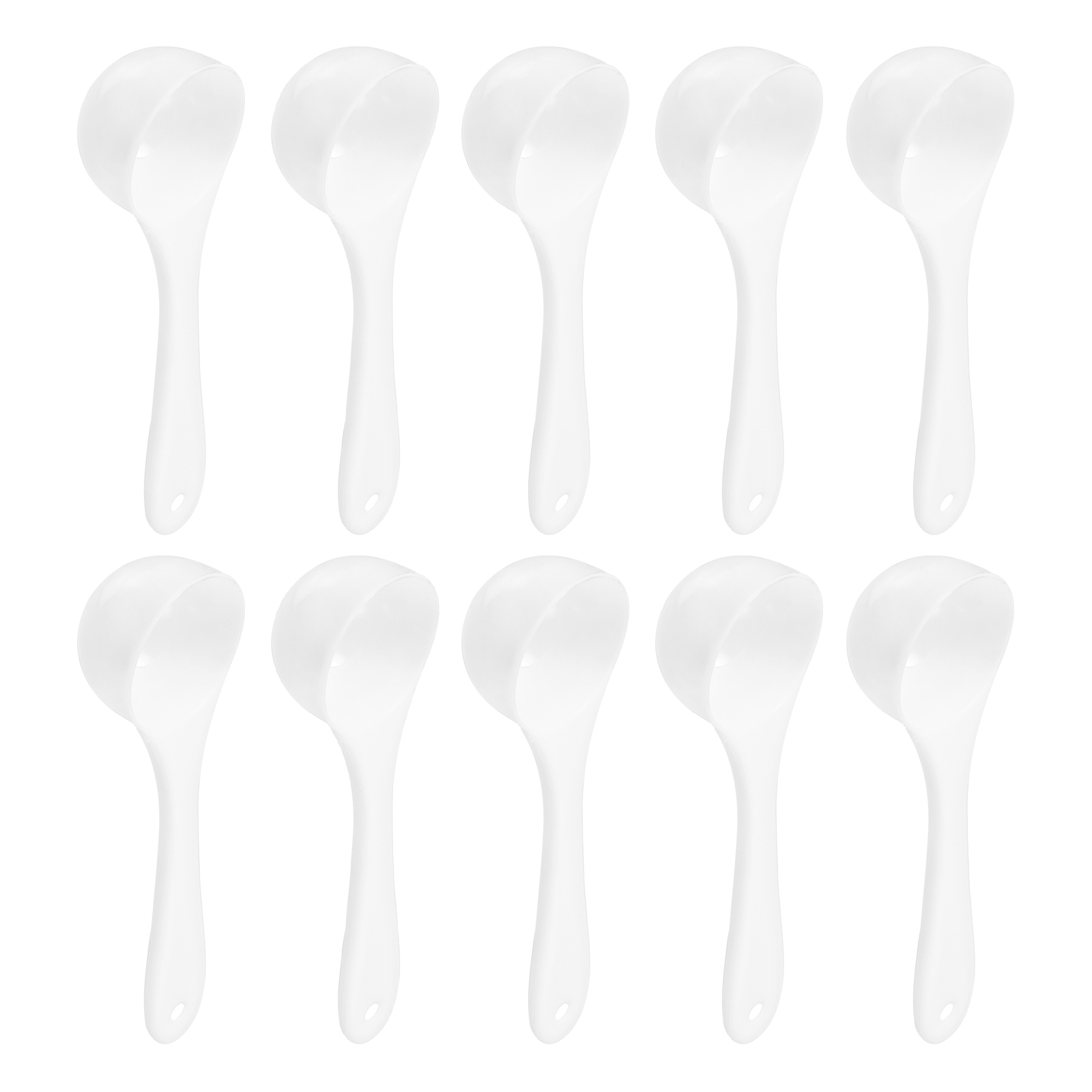 Uxcell 30Pack Plastic Measuring Spoons Powder Scoops Spoon Kitchen ...