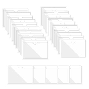 Clear Adhesive Pockets