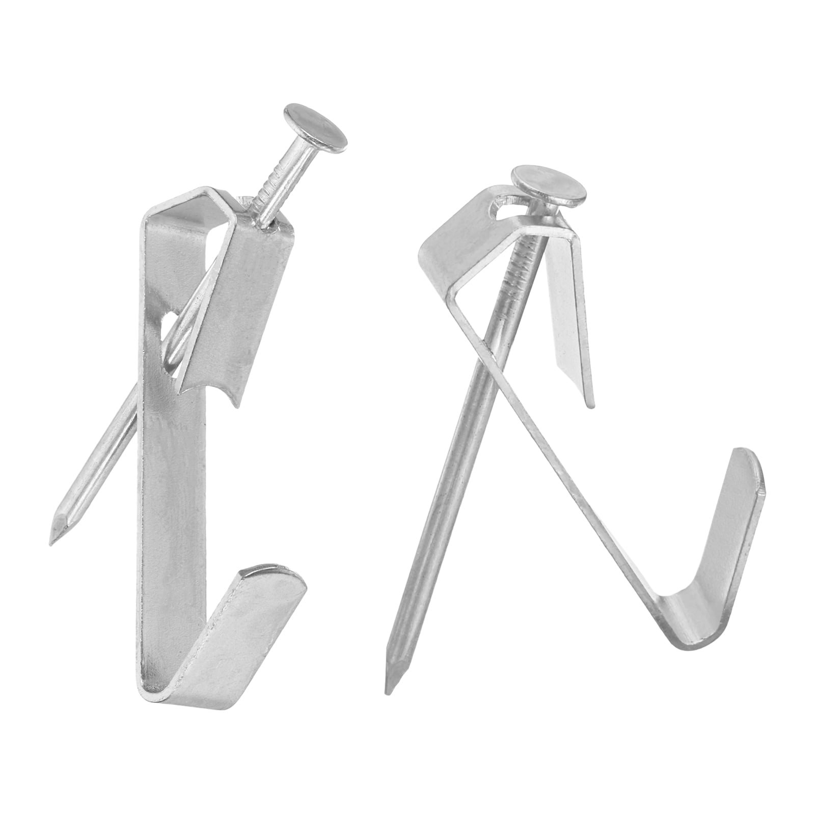 Uxcell 30Pcs Photo Frames Hanger Hooks, 50 Lb Frame Hooks Nails Metal ...