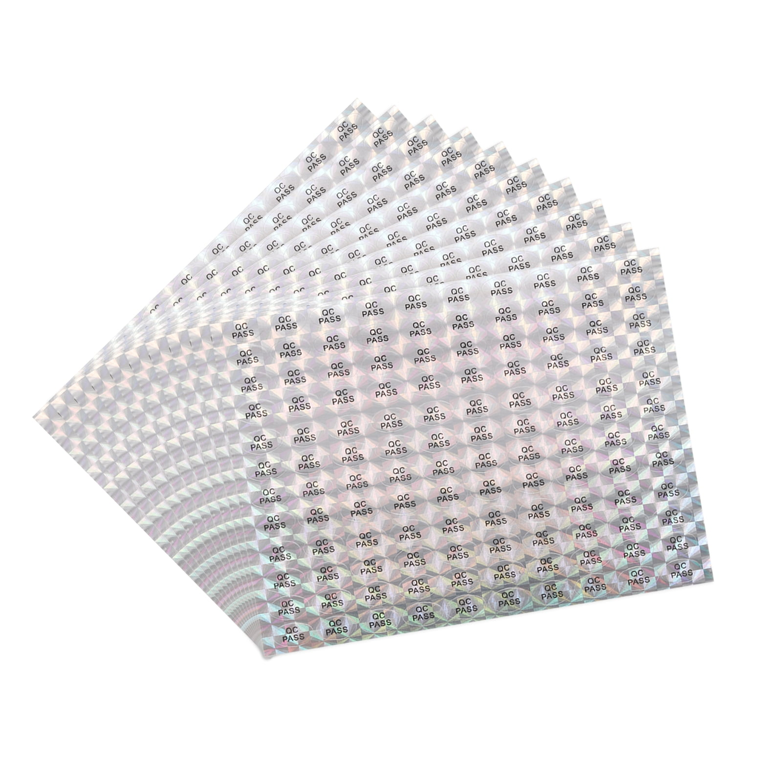 Uxcell 30Pcs QC Passed Stickers Oval Shape Adhesive Labels 6 x 10mm for ...