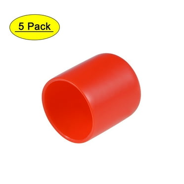 Uxcell 1.34'' Vinyl Round Caps Cover Screw Thread Protector Rubber ...