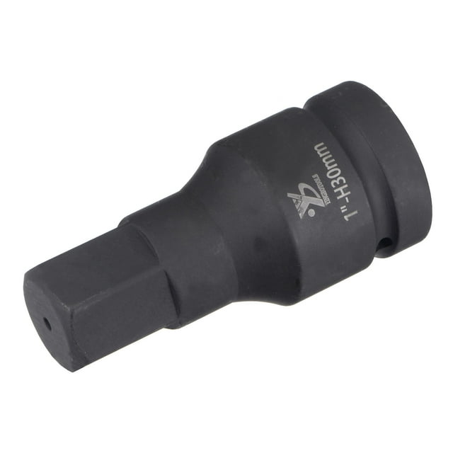 Uxcell 30mm Impact Hex Bit Socket, 1" Drive 108mm Length CR-MO Steel ...