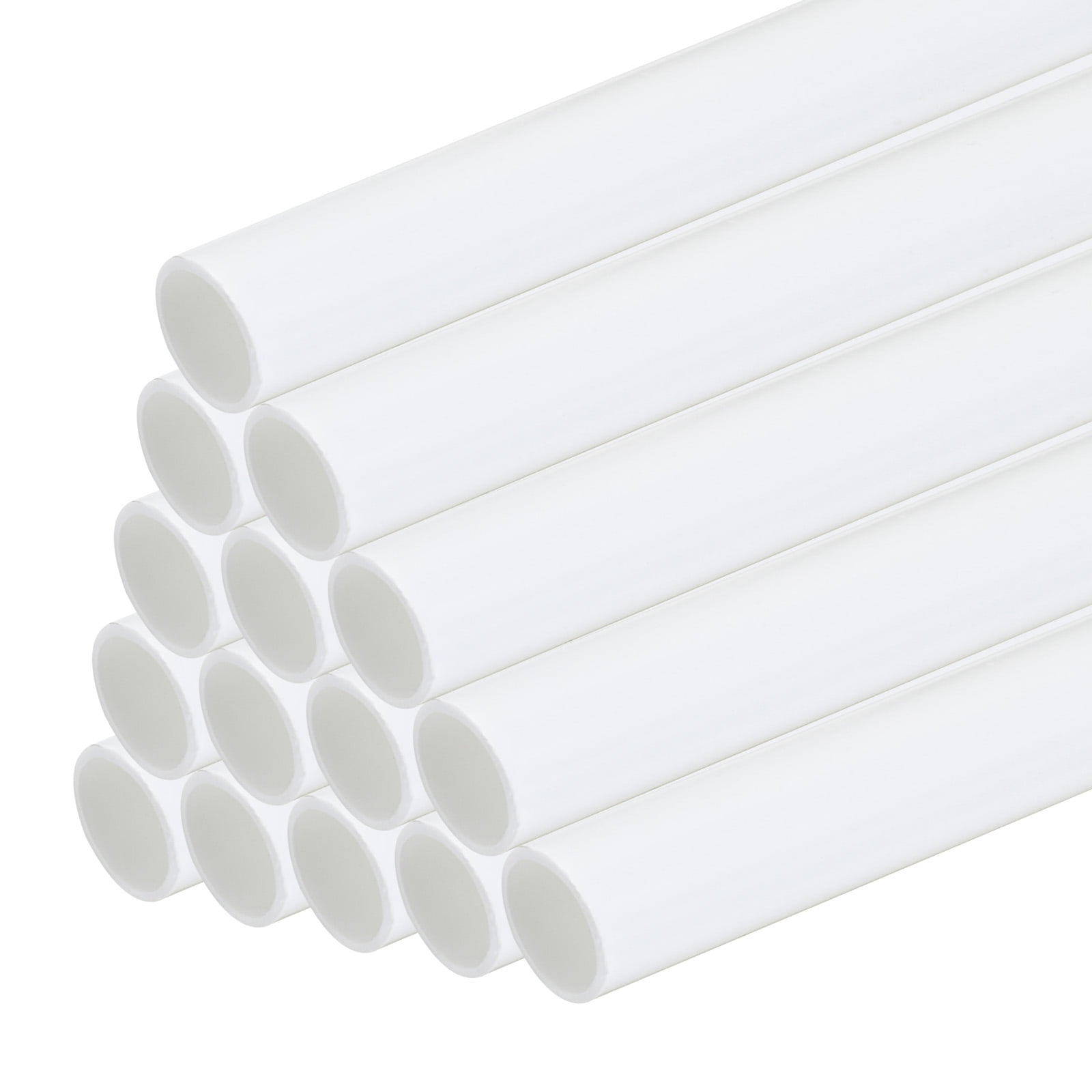 Uxcell 30pcs 10" Plastic Model Tube ABS Round Tube 0.31"OD White Easy ...