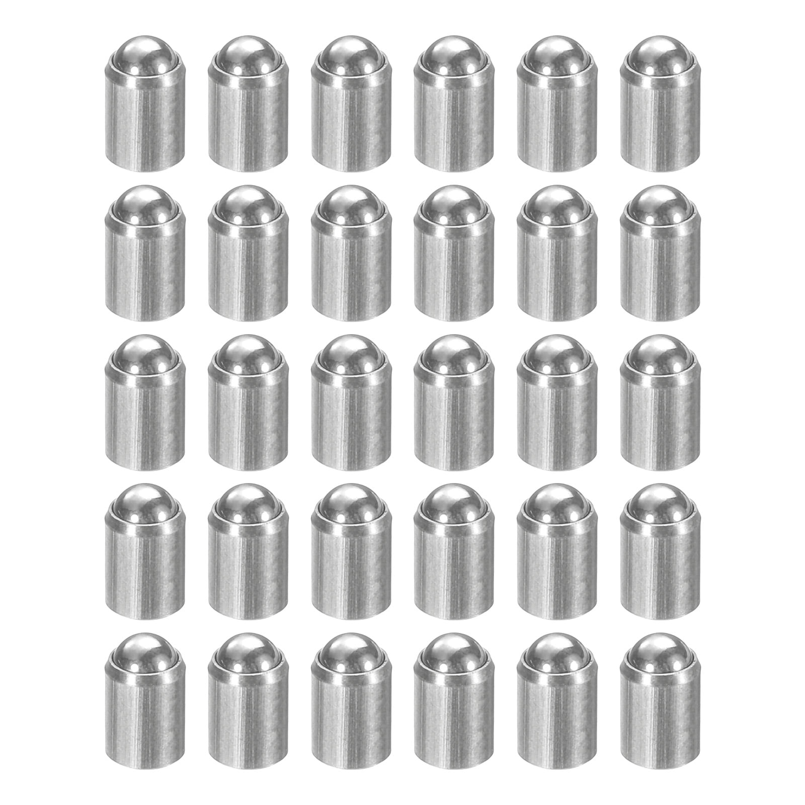 Uxcell 30pcs Ball Point Spring Plunger 3x4mm 304 Stainless Steel No ...