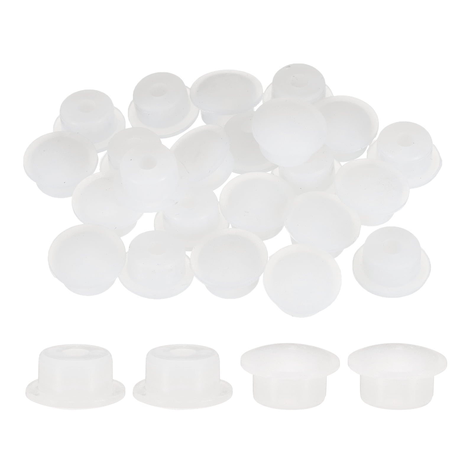 Uxcell 30pcs Hole Plugs Fit for 12mm(1/2 Inch) Hole, Round Snap Plugs ...