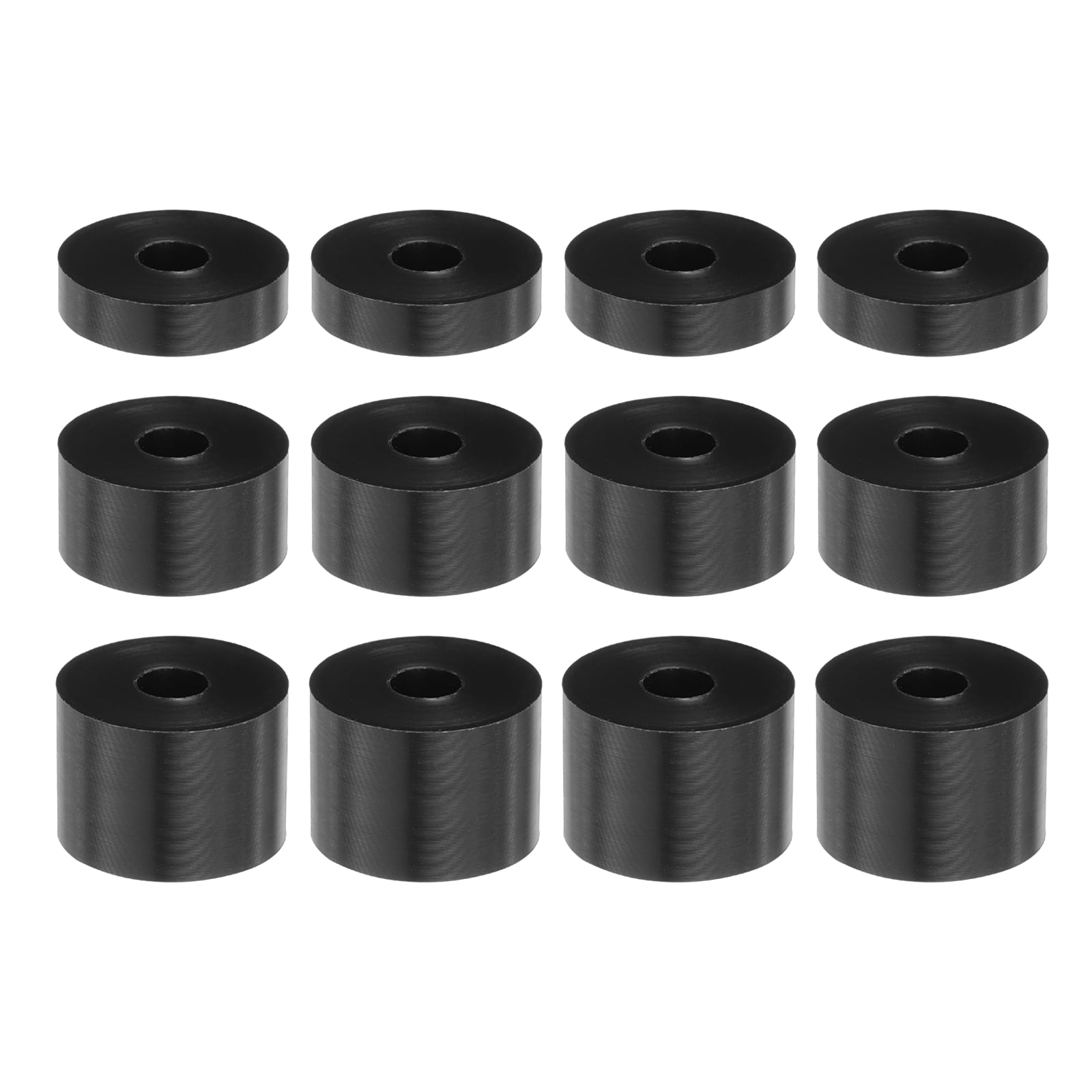 Uxcell 30pcs Rubber Spacers 6.2mm Bore x 20mm OD, 5mm/10mm/15mm Length ...