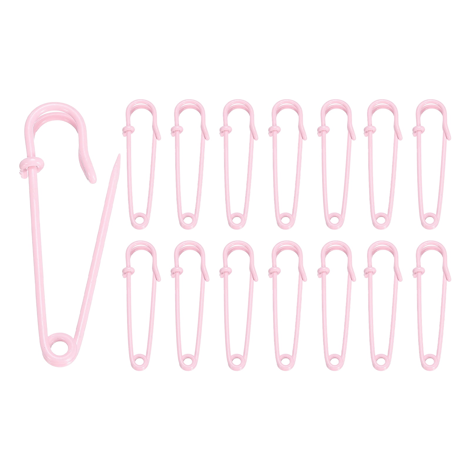 Uxcell 30pcs Safety Pins 50mm Baked Paint Large Safety Pin for Clothes ...
