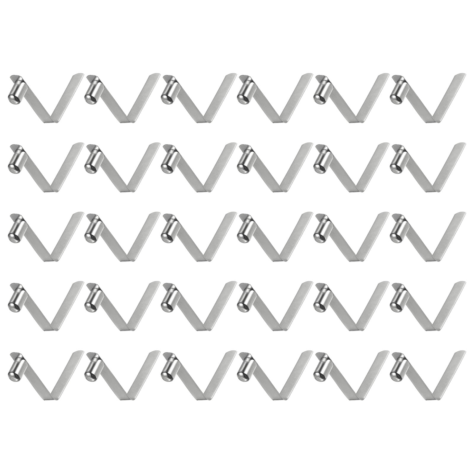 Uxcell 30pcs Single Button Kayak Paddle Snap Spring Clip 7.75x12x45mm V ...