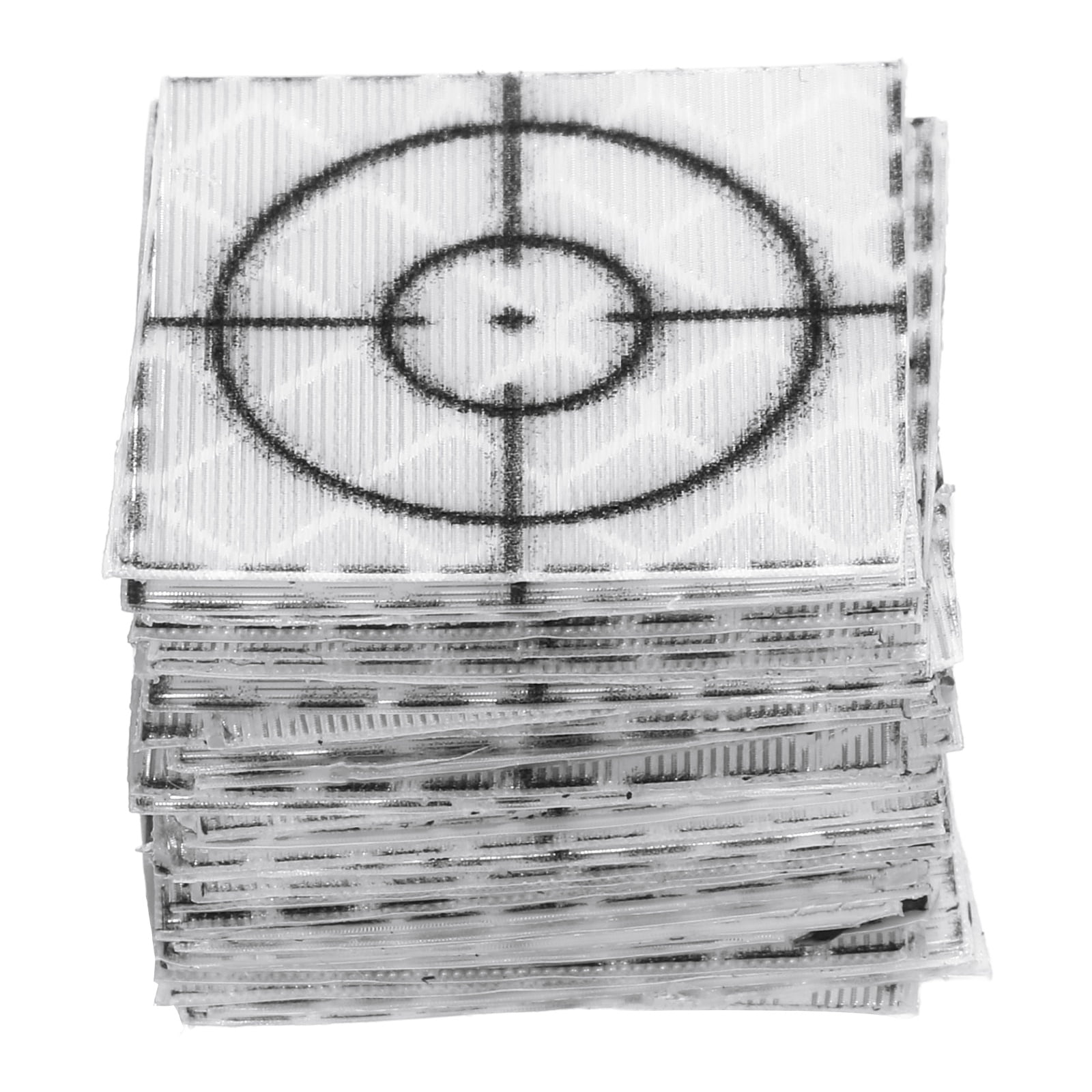 Uxcell 30pcs Survey Reflector Sheet 20x20mm Self-Adhesive Survey Target ...