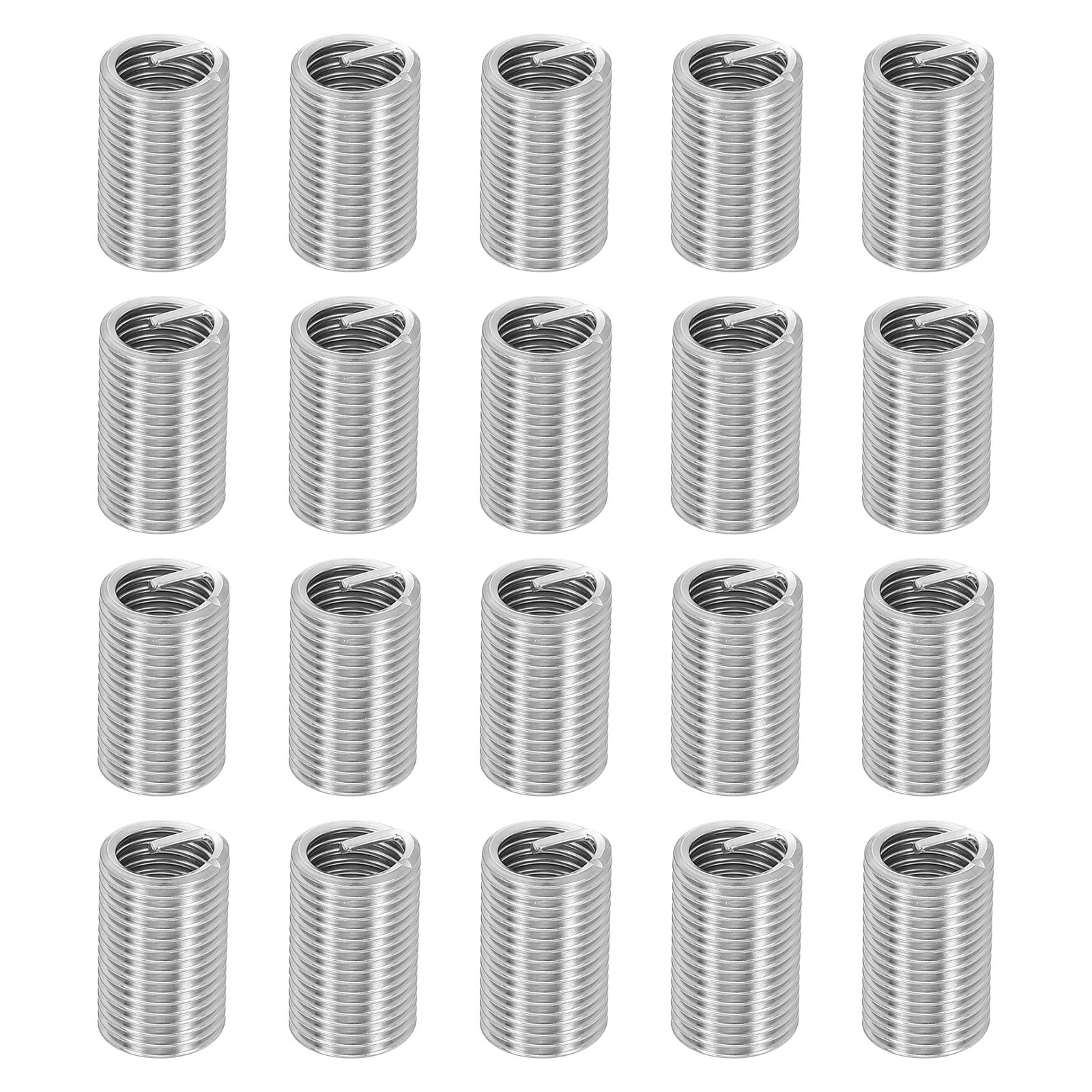 Uxcell 30pcs Wire Thread Inserts M12 x 1.75 x 3D Metric Helical ...