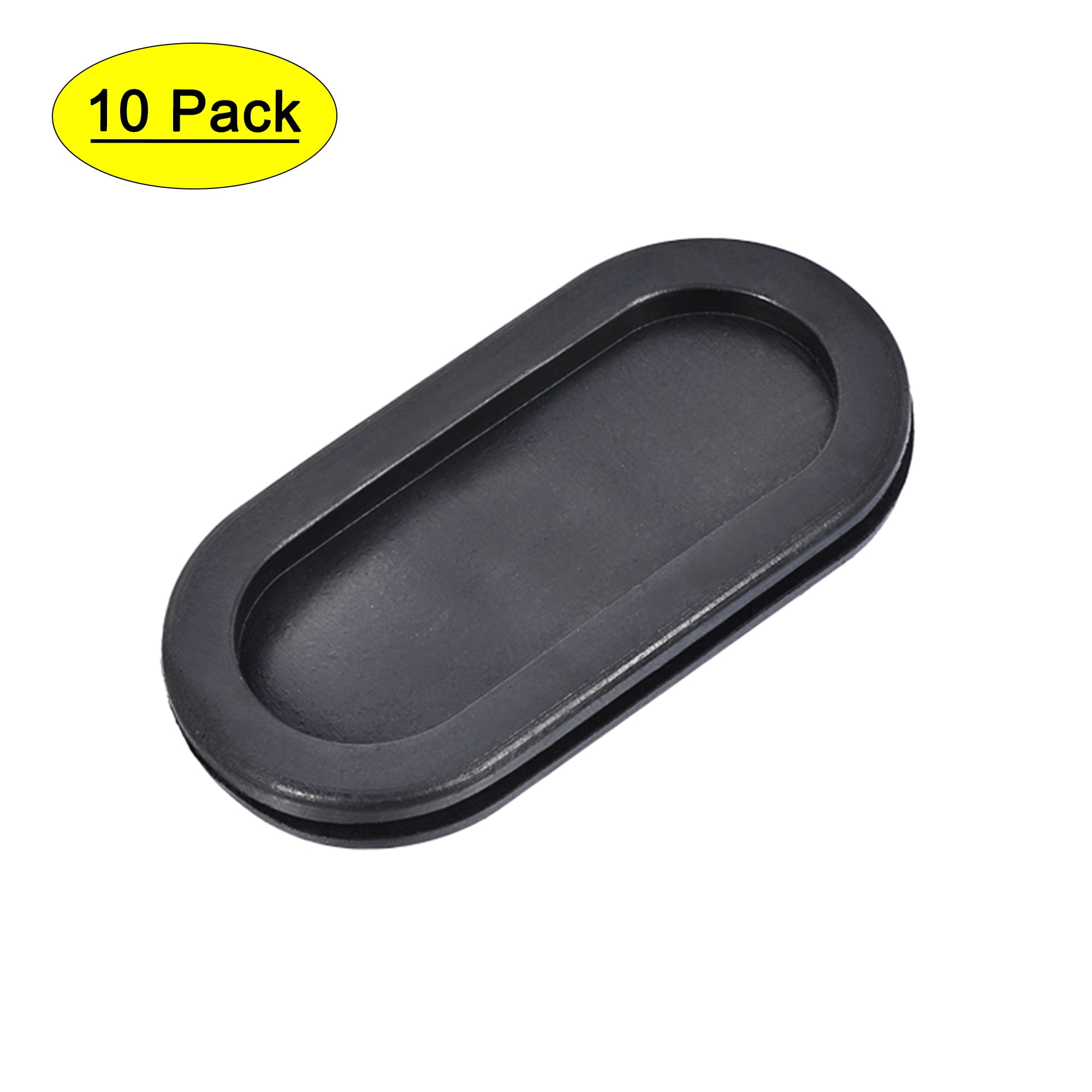 Uxcell 30x70mm Wire Protector Oil Resistant Oval Rubber Grommets 10Pack ...