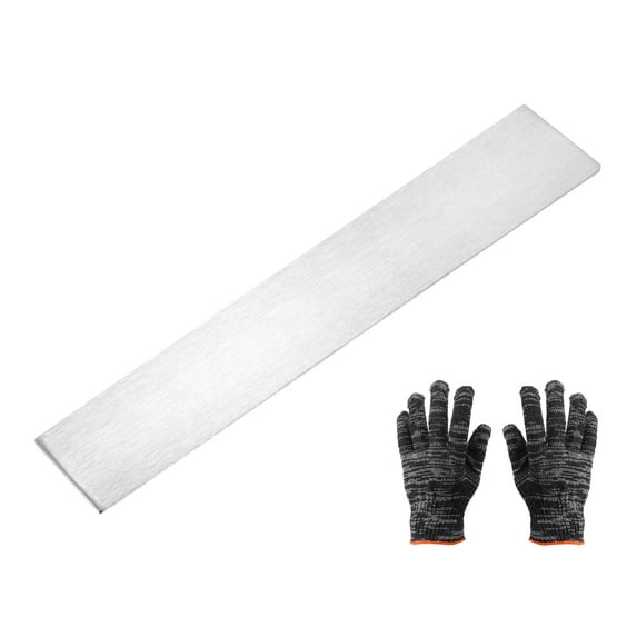 Uxcell 316 Stainless Steel Flat Bar, 1/8"(3mm)T x 2"(50mm)W x 11-13/16 ...