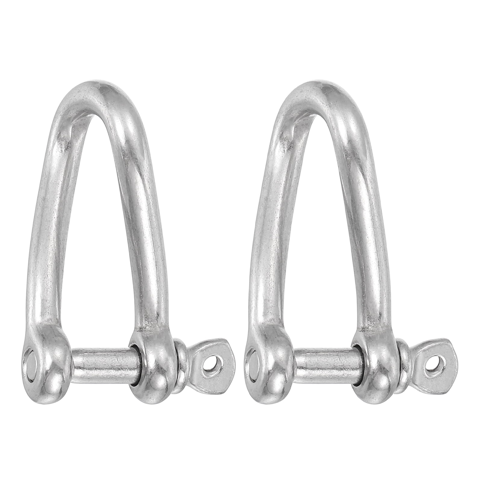 Uxcell 316 Stainless Steel Twist Shackle 3/16" 5mm, 264 lbs Load ...
