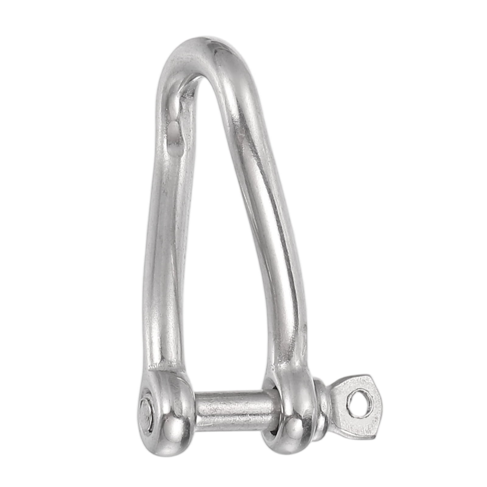Uxcell 316 Stainless Steel Twist Shackle 5/32" 4mm, 198 lbs Load ...