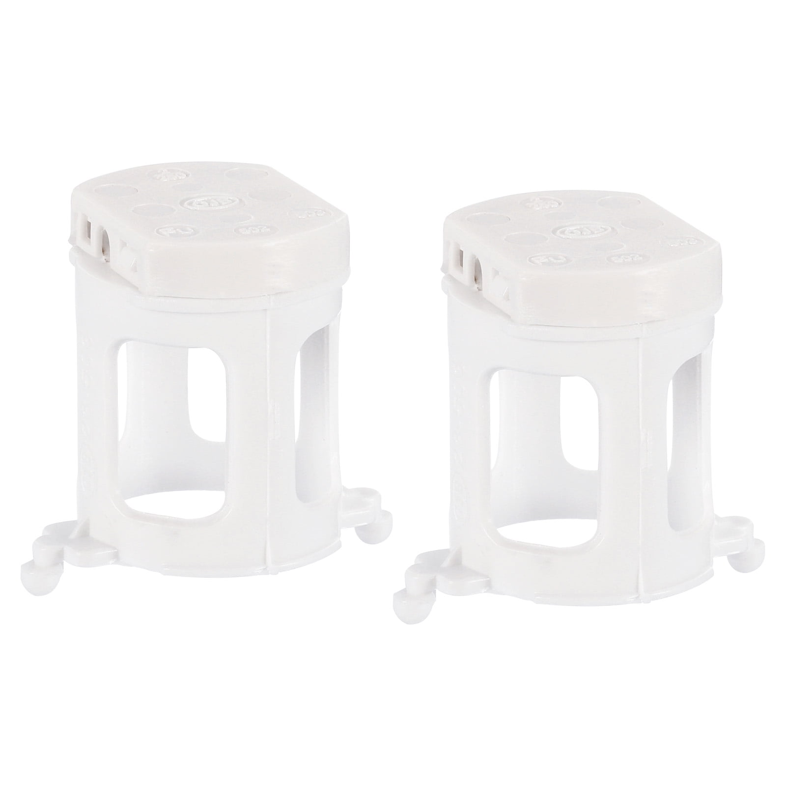 Uxcell 31x26mm LED Tube Light Mounting Bracket Sockets Fluorescent Lamp ...