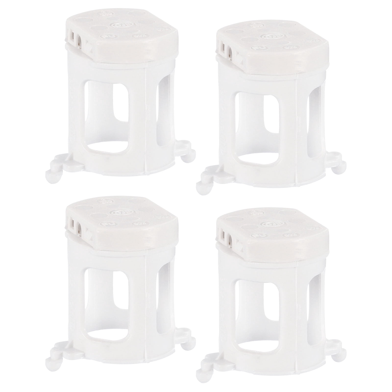 Uxcell 31x26mm LED Tube Light Mounting Bracket Sockets Fluorescent Lamp ...