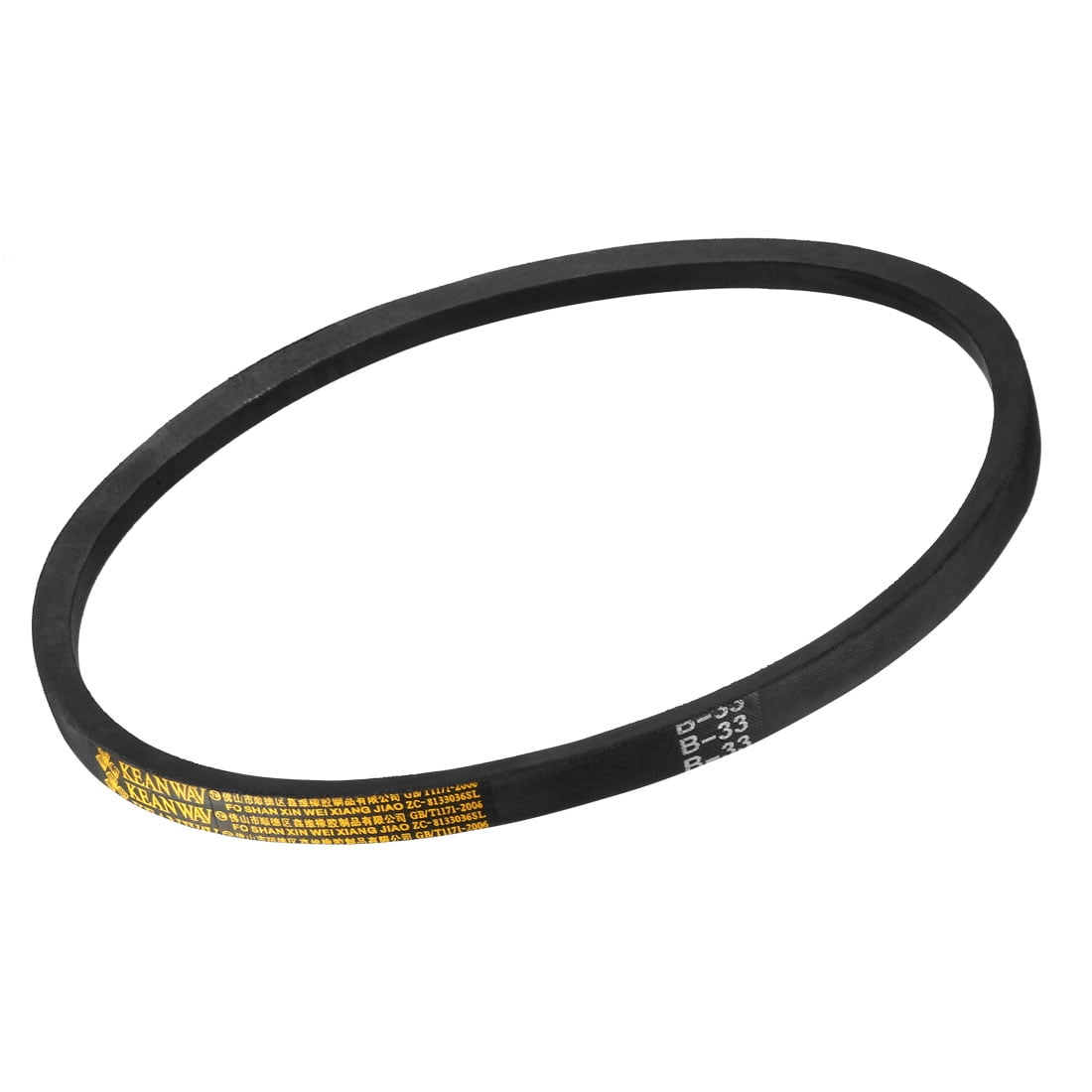Uxcell 32.99" Drive V Belts Inner Girth Industrial Transmission Belt ...