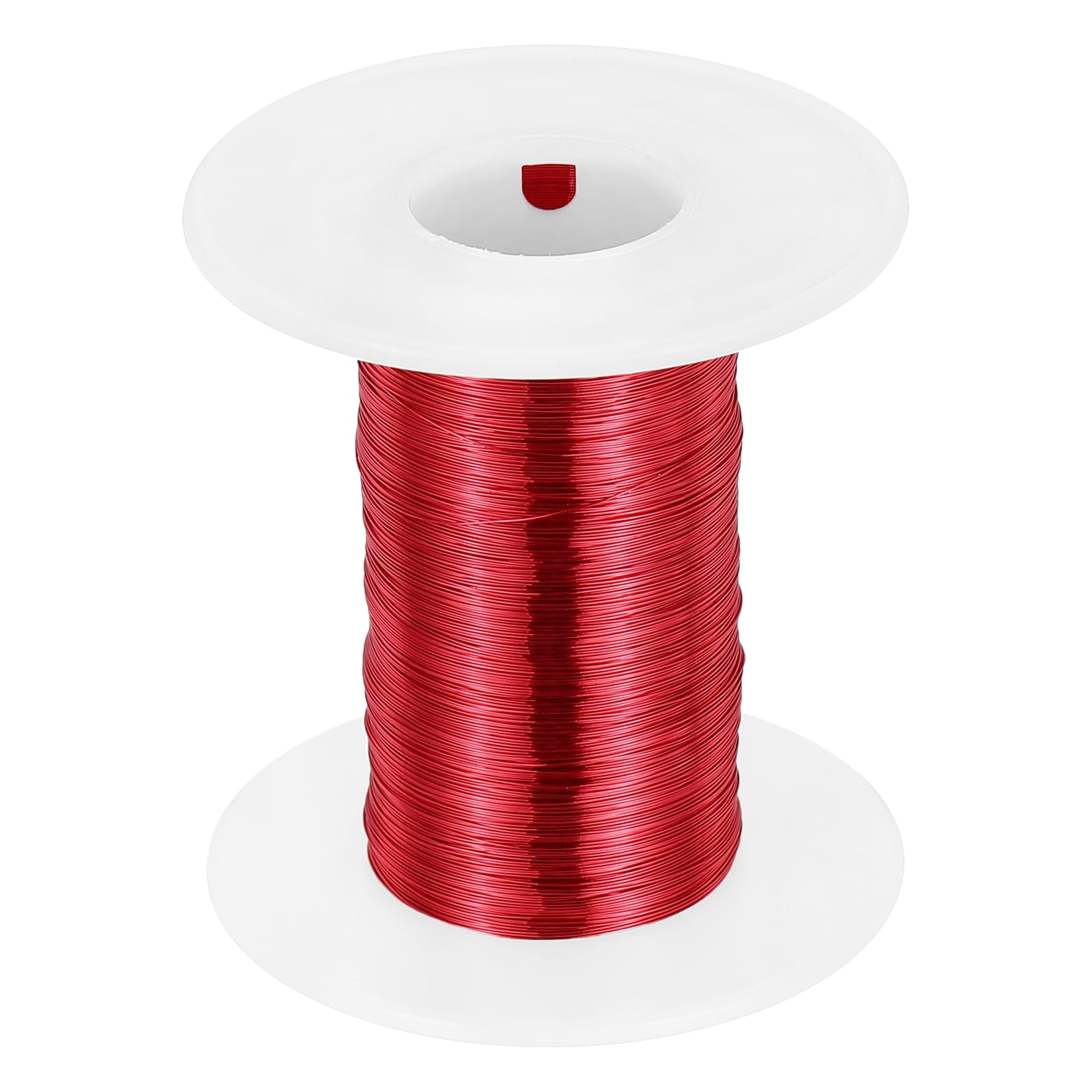 32 AWG Magnet Wire, 2 oz Magnetic Coil Wire, 155C(311F), Red,White ...