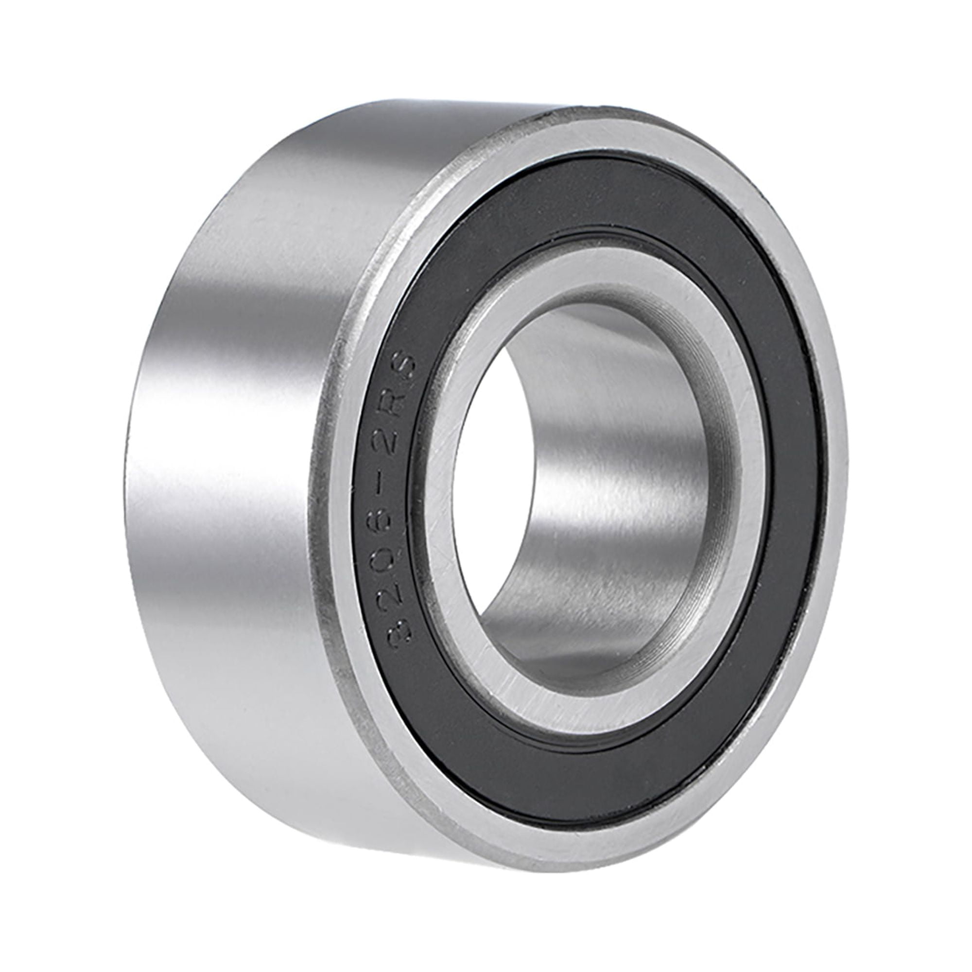 Uxcell 3200-2RS Angular Contact Ball Sealed Bearing Stamping Steel ...