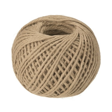 ZEONHAK 1/2 Inch Burlap Jute Twine, 100 Feet, Extra Thick Manila Hemp ...