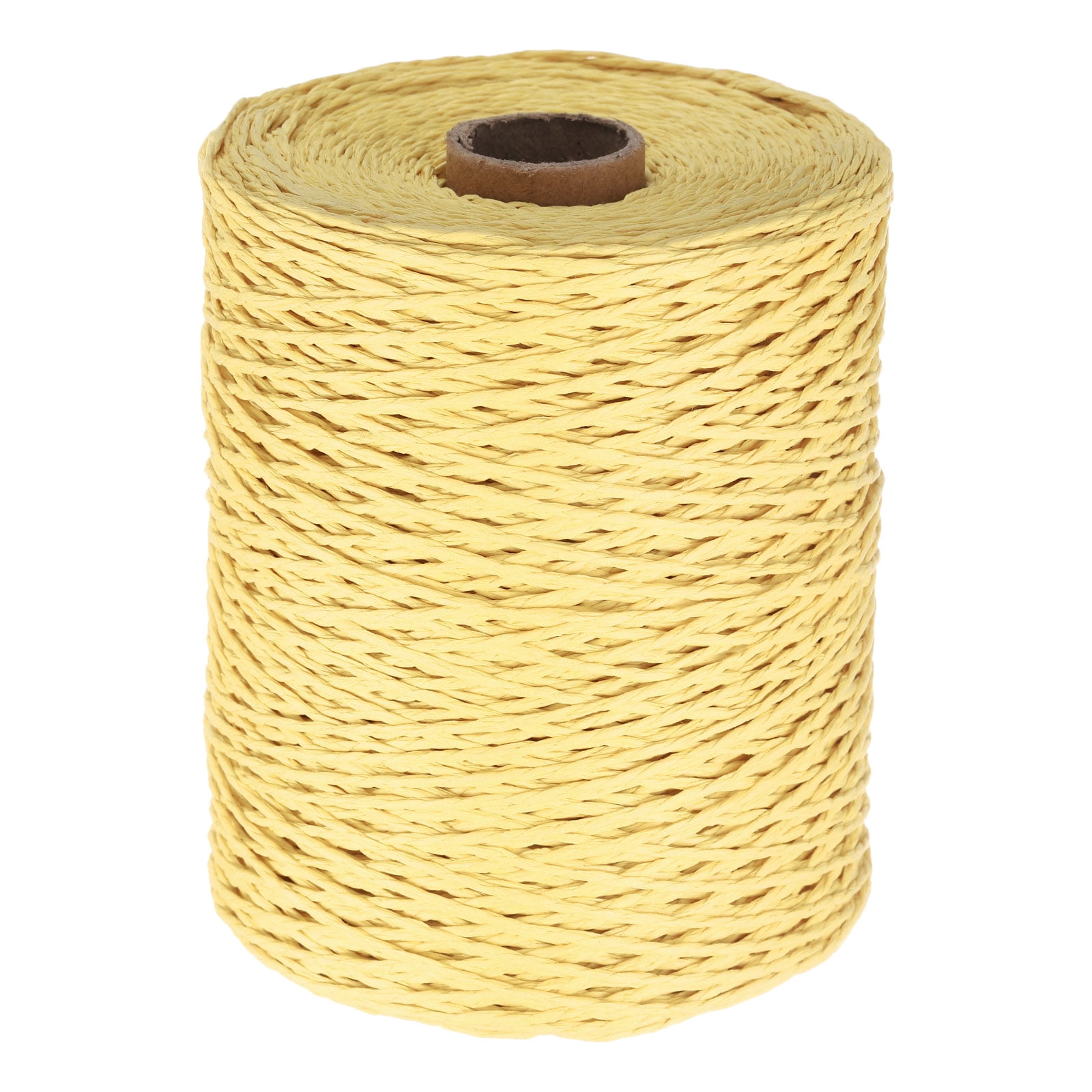 Uxcell 328 Yards Raffia Ribbon, 2mm Raffia Twine Wrapping Ribbon Paper ...