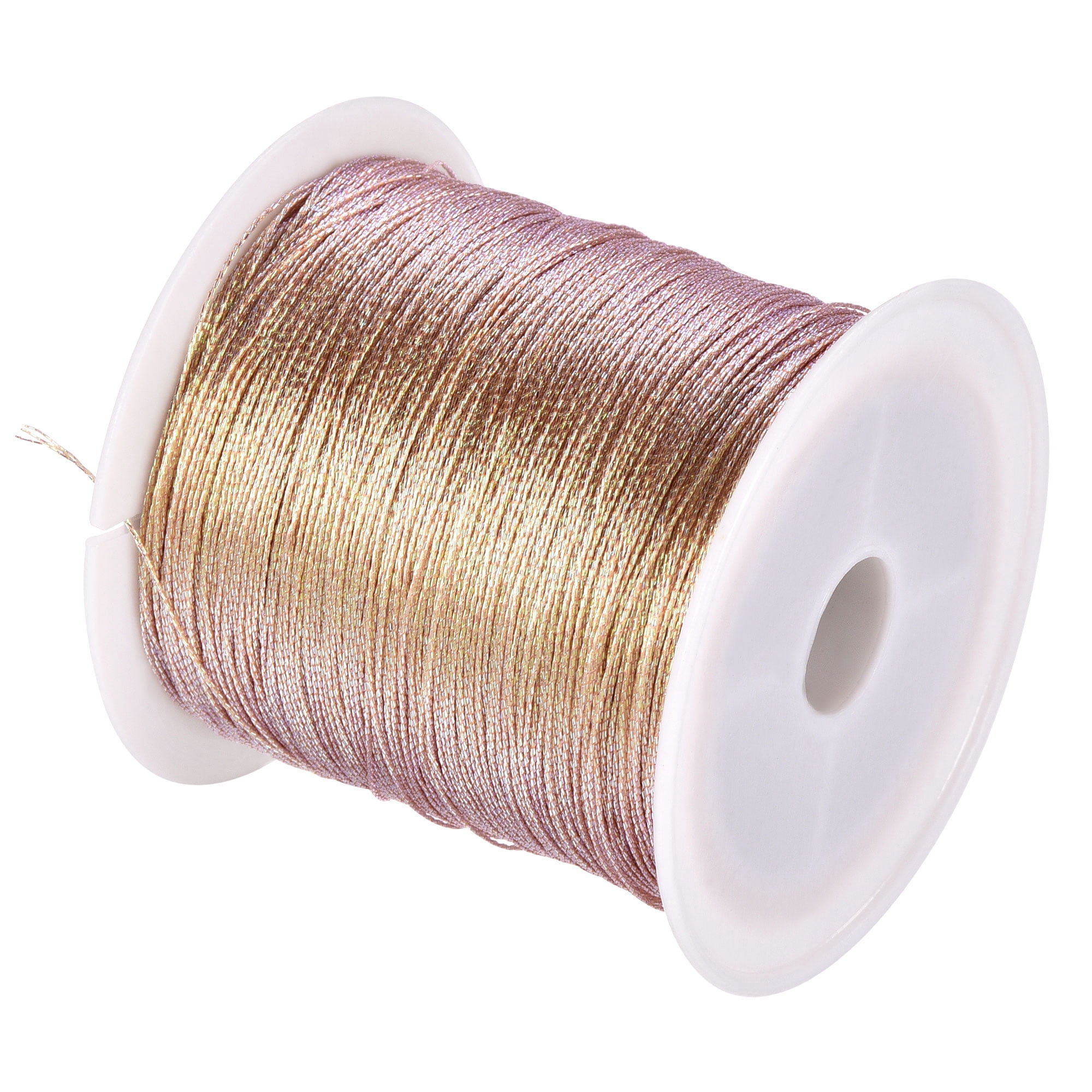 Uxcell 328FT 3 Strands Fiber Braided Beading Thread Wire Line for DIY ...