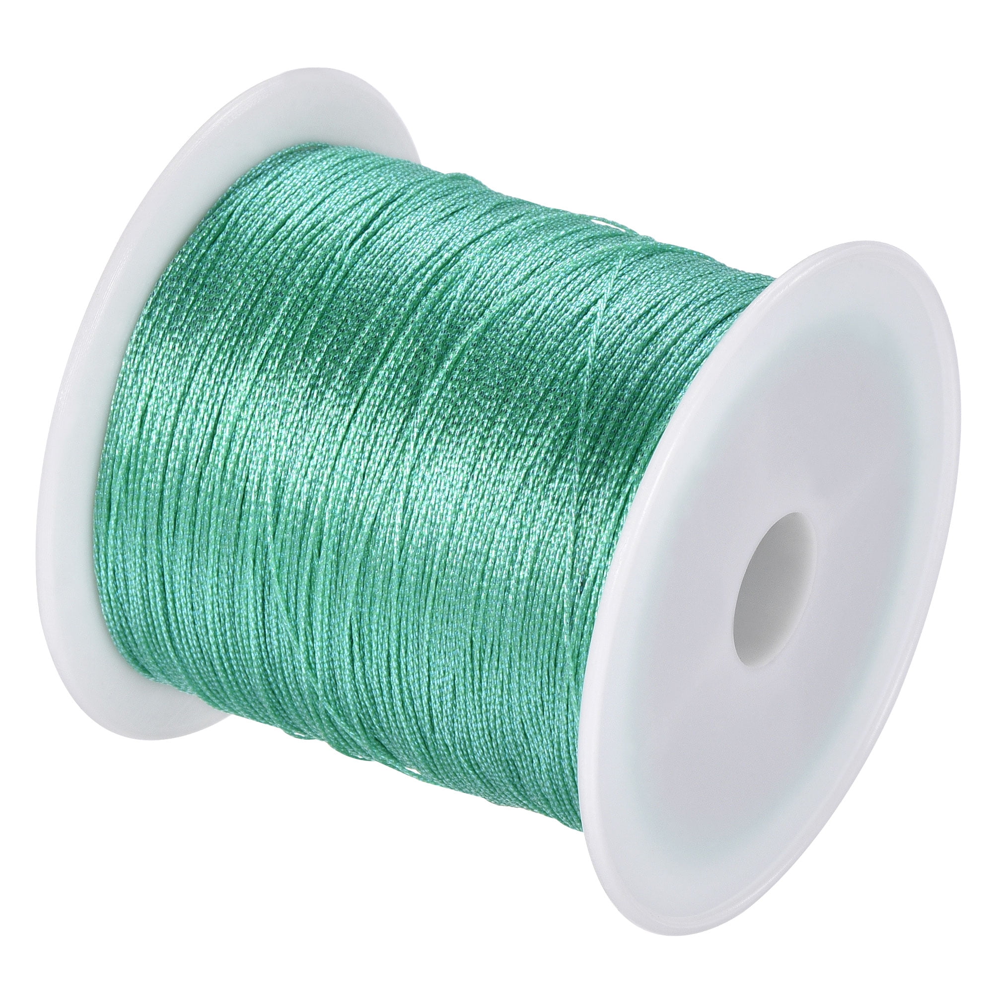 Uxcell 328FT 3 Strands Fiber Braided Beading Thread Wire Line for DIY ...