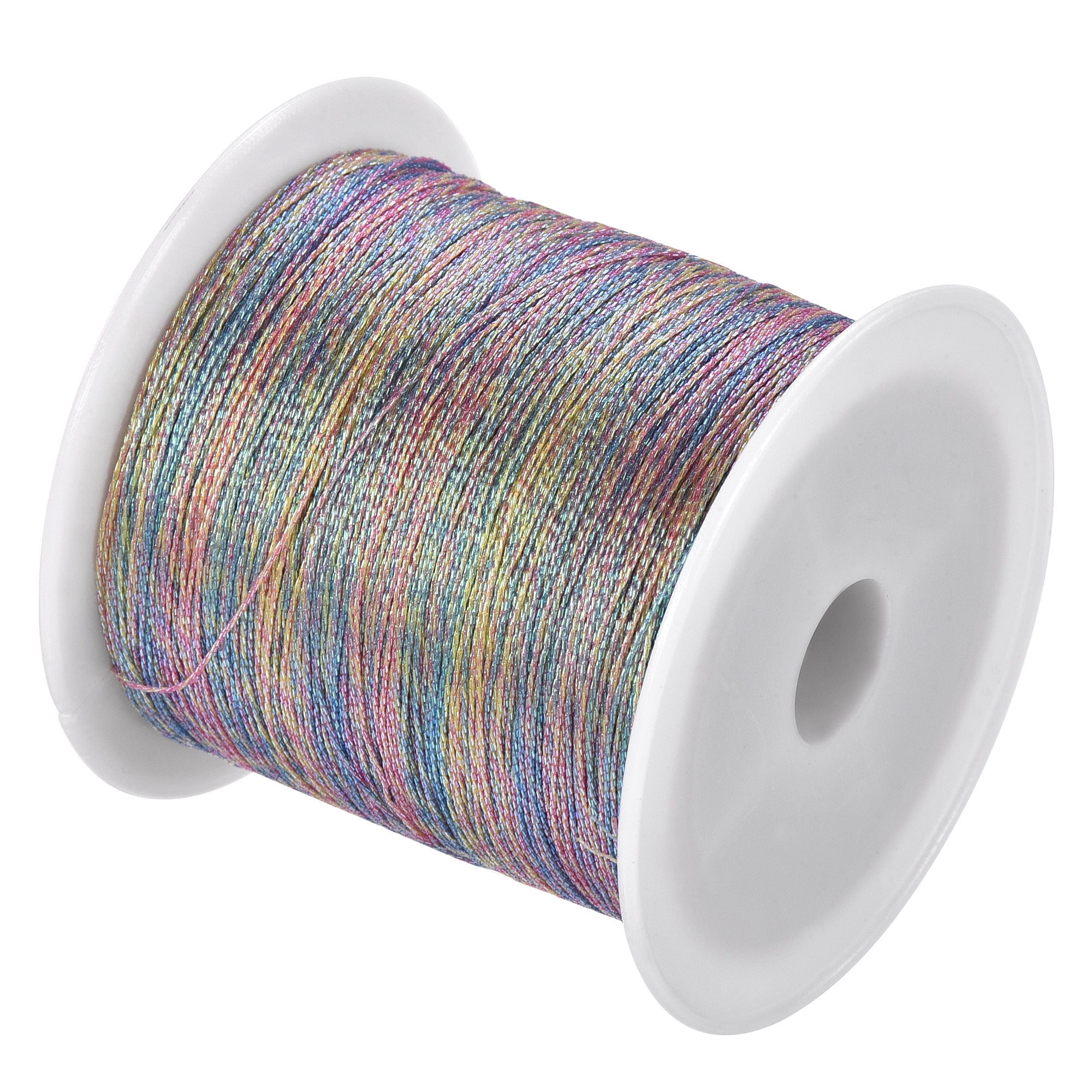 Uxcell 328FT 3 Strands Fiber Braided Beading Thread Wire Line for DIY ...