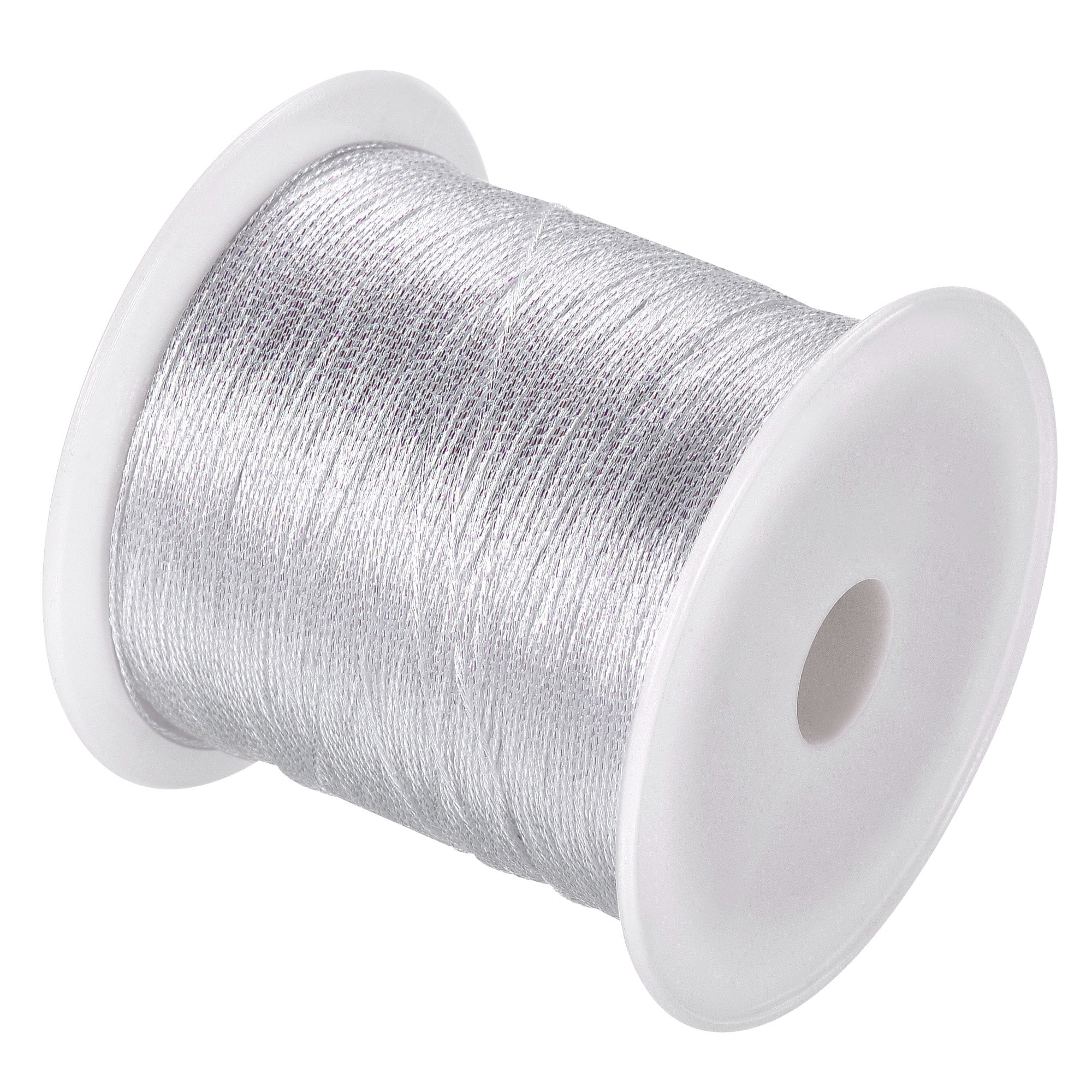 Uxcell 328FT 3 Strands Fiber Braided Beading Thread Wire Line for DIY ...