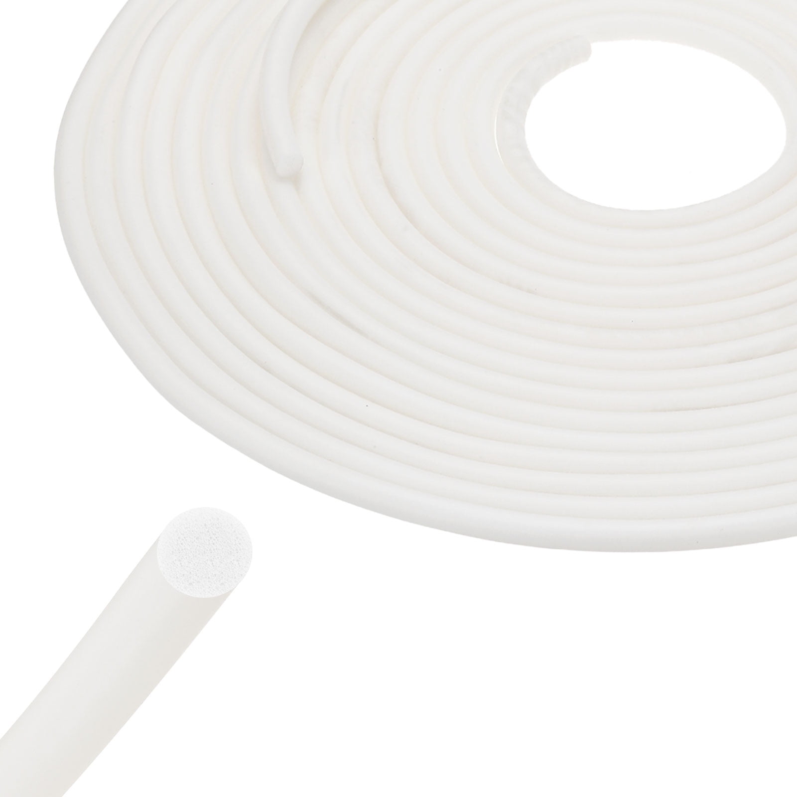 Uxcell 32Ft Backer Rod, 0.28 Inch Thick Silicone Rubber Foam Caulk ...