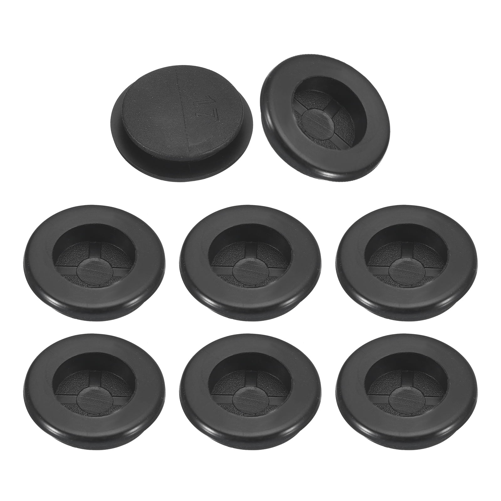 Uxcell 32Pack Rubber Grommets 3/4" (17mm) Drill Hole, 2/4" (14mm) ID ...