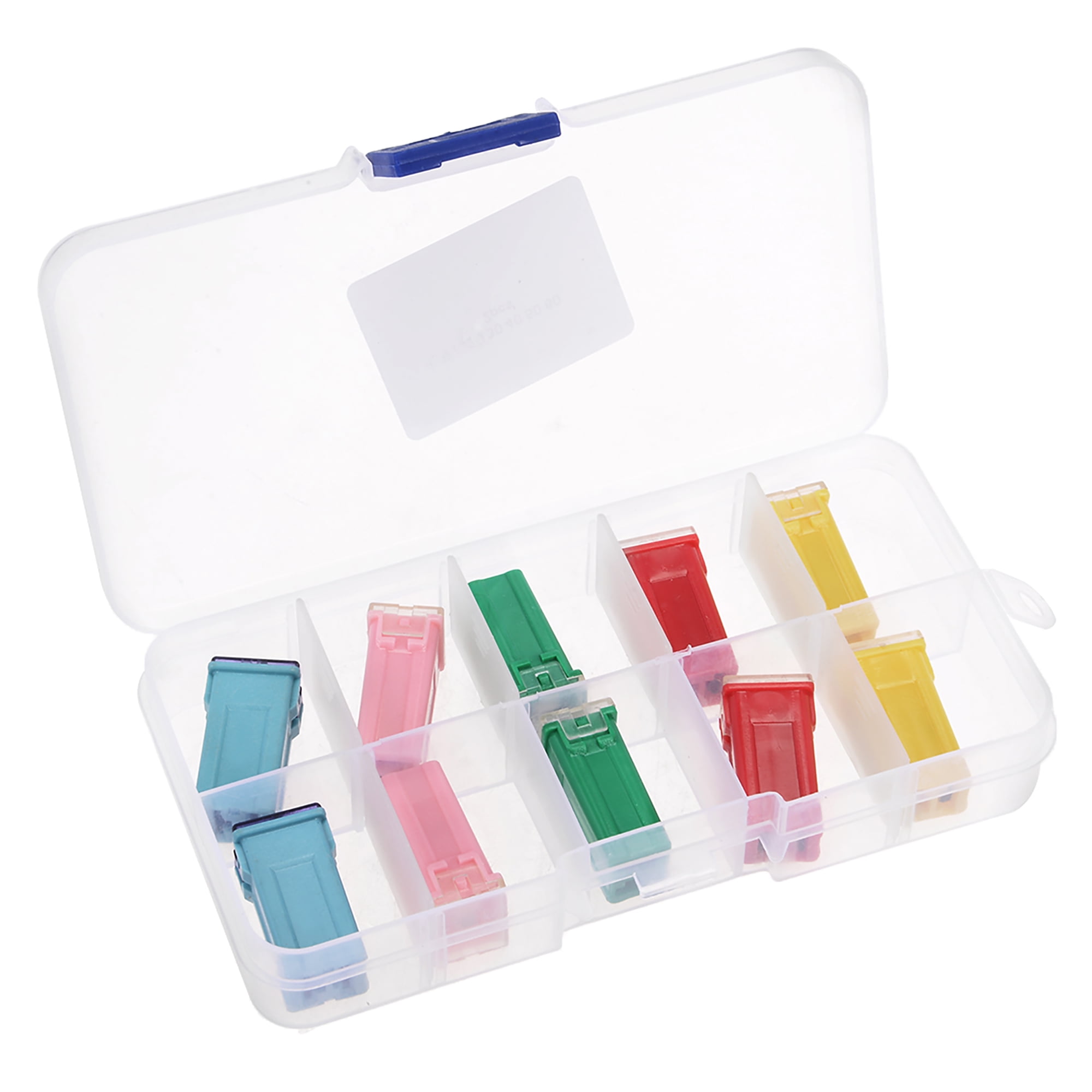 Uxcell 32V 20A 30A 40A 50A 60A Female Terminal Mini Cartridge Fuses Set ...