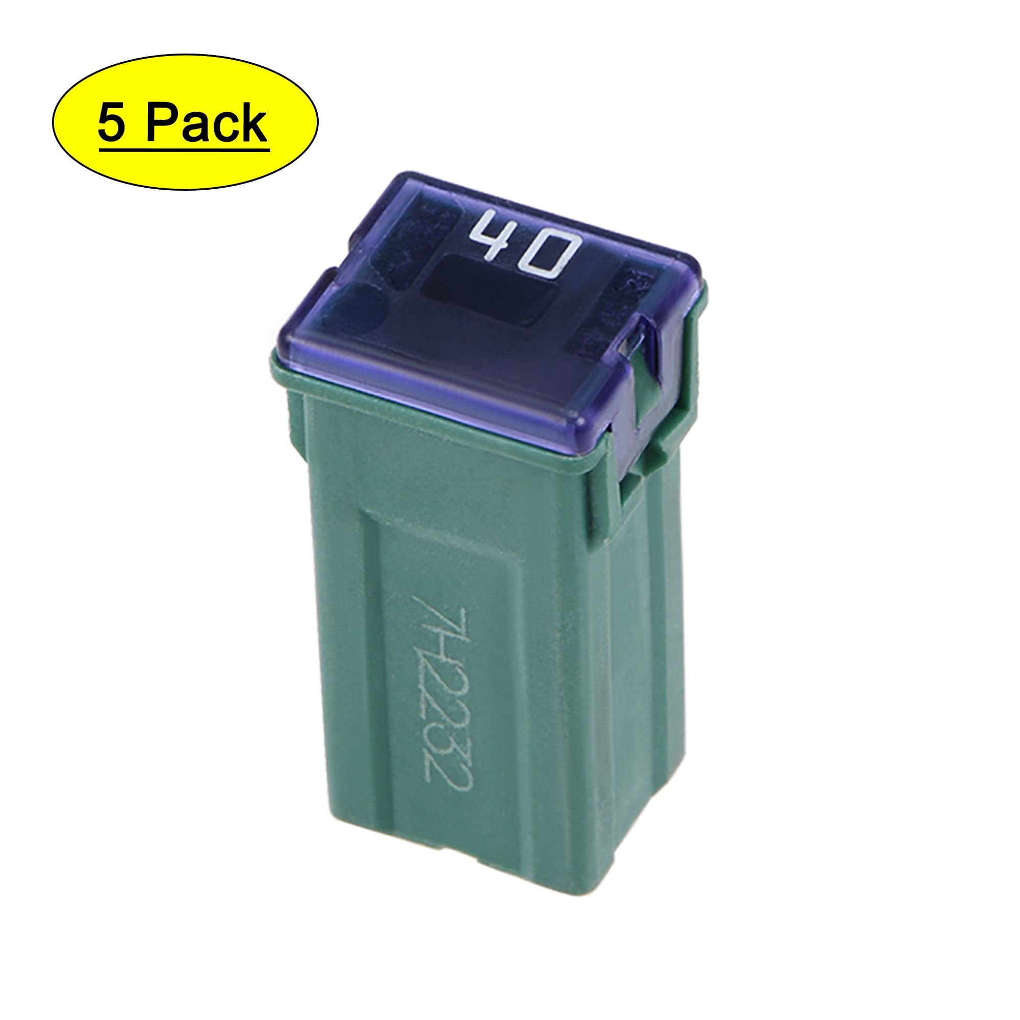 Uxcell 32V 40A Automotive Mini Cartridge Fuse Female Terminal Plastic ...