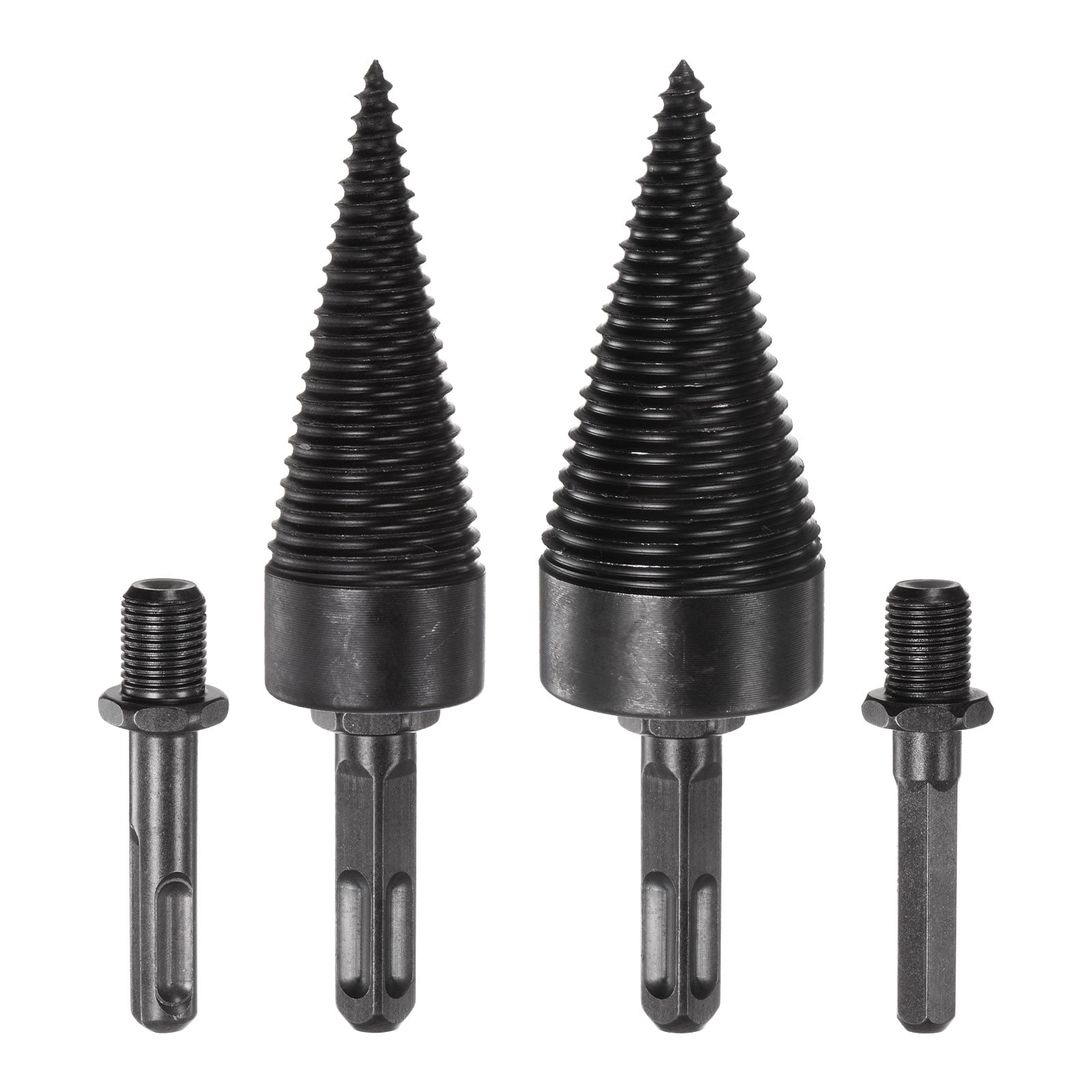 Uxcell 32mm 42mm Firewood Drill Bit Wood Log Splitter Drill, Square Hex ...