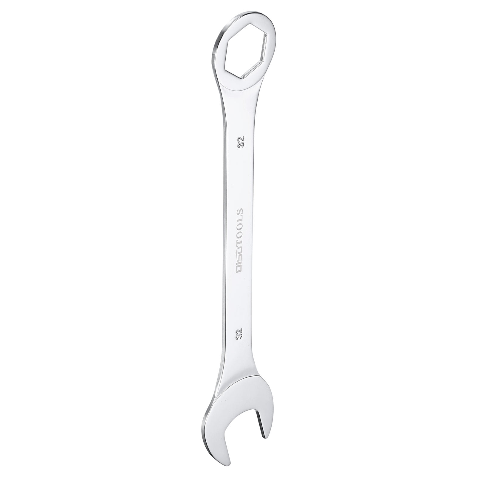 Uxcell 32mm 6-Point Thin Combination Wrench Double Ended Box and Open ...