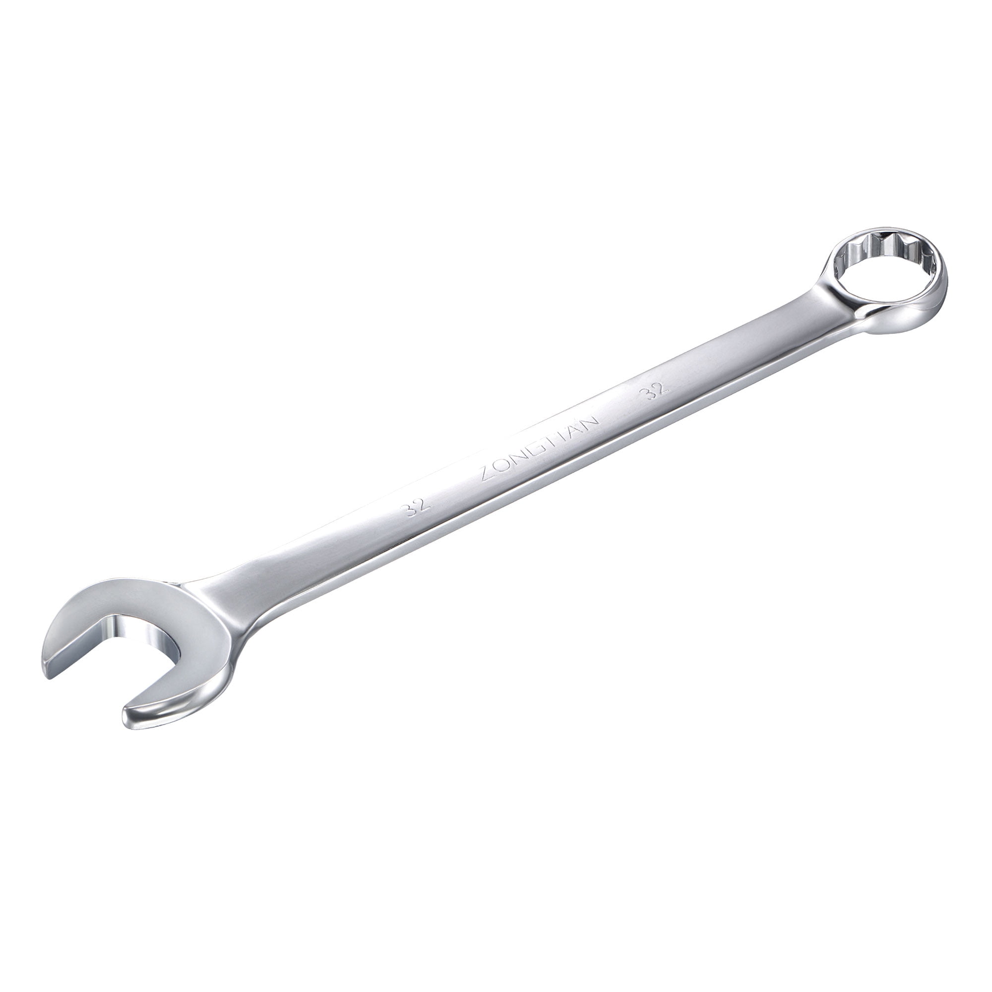 Uxcell 32mm Combination Wrench with Offset Box End and Angled Open End ...