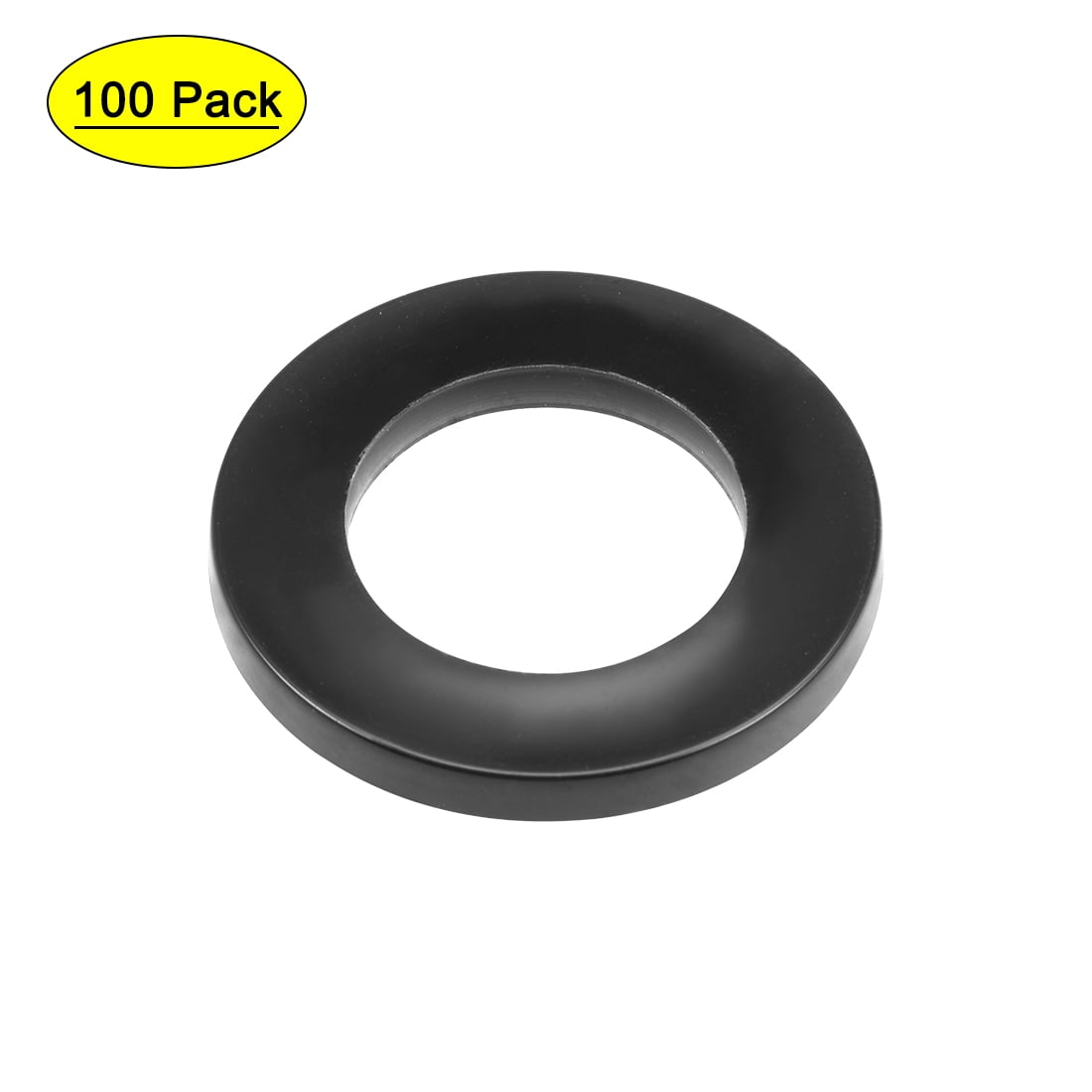 Uxcell 32mm O.D. 3mm Thick Nylon Flat Washers for 18mm ID Screw Bolt ...