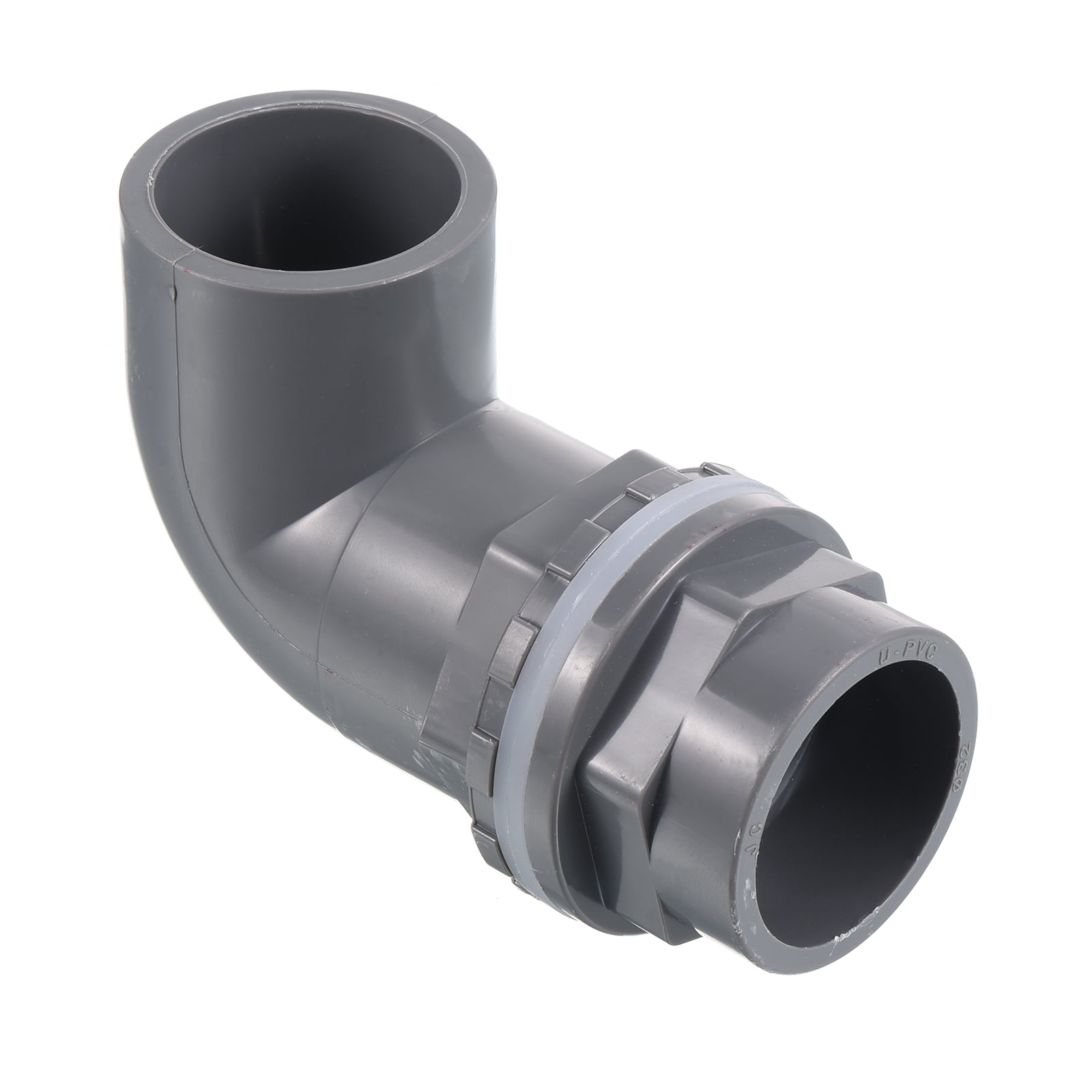 Uxcell Elbow Water Tank Pipe Connector, Coupling Fitting Adapter Gray ...