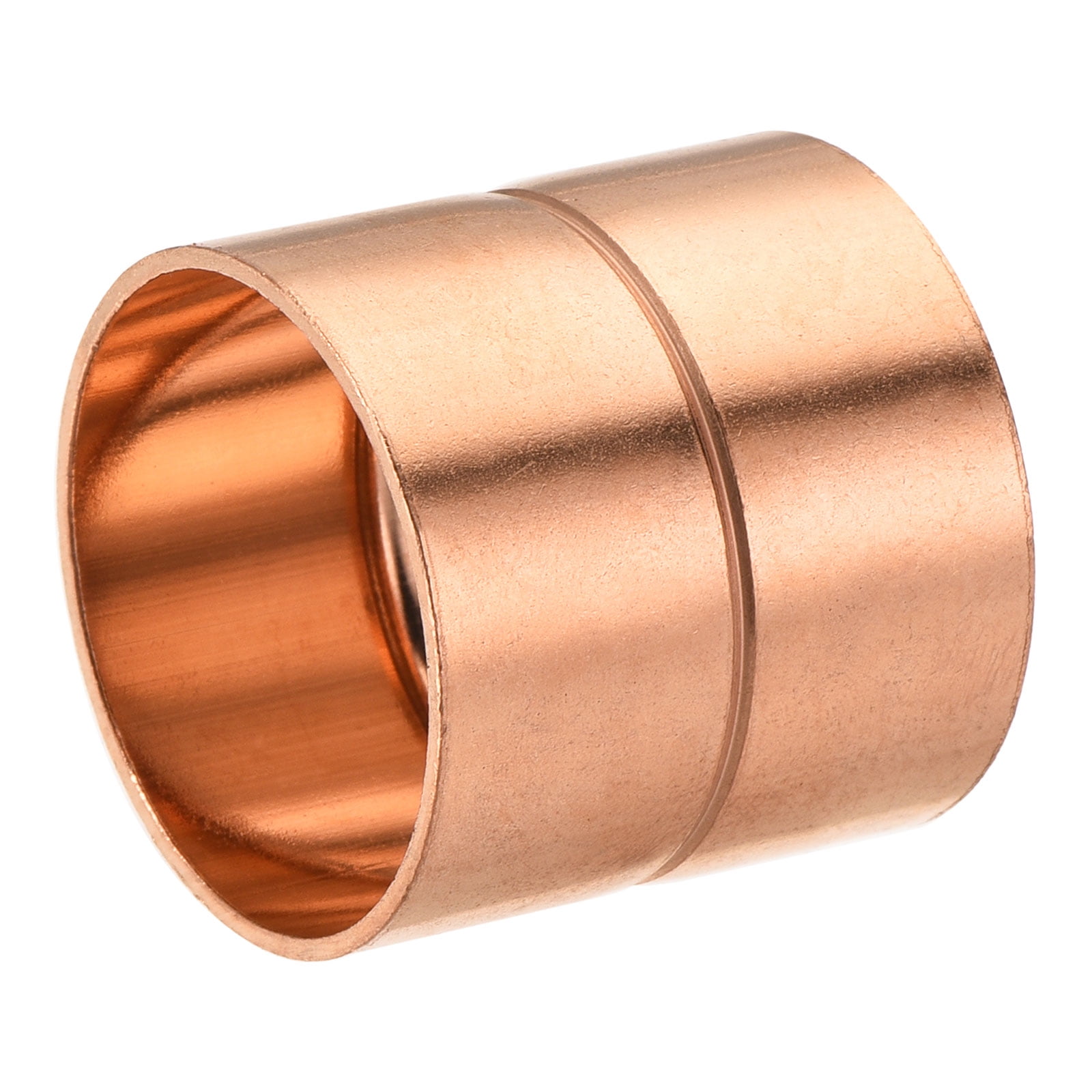 Uxcell 32mm Straight Copper Pipe Coupling Connecting Adapter Joint for ...