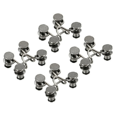 Uxcell Waist Extender Buckle Retractable Jeans Button Pins Pants ...