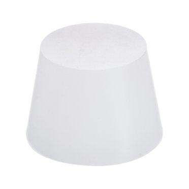 Uxcell 10mm to 15mm w Hole Rubber Tapered Plug for Lab Home Black 20 ...