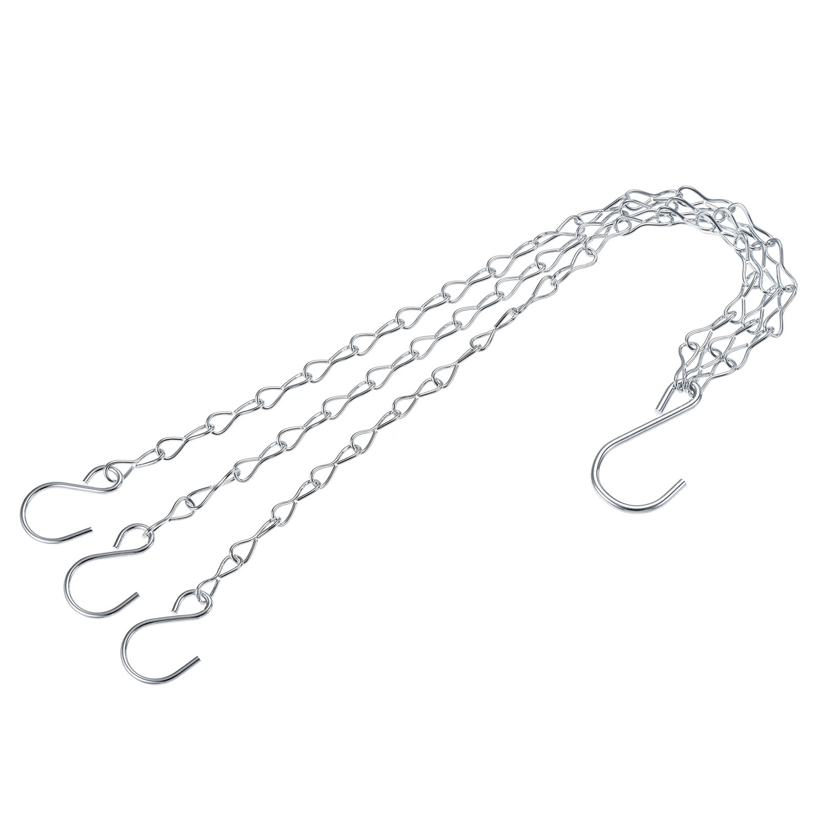 Uxcell 33cm Extension Link S Hooks Adjustable 3 Point Holders Hanging ...
