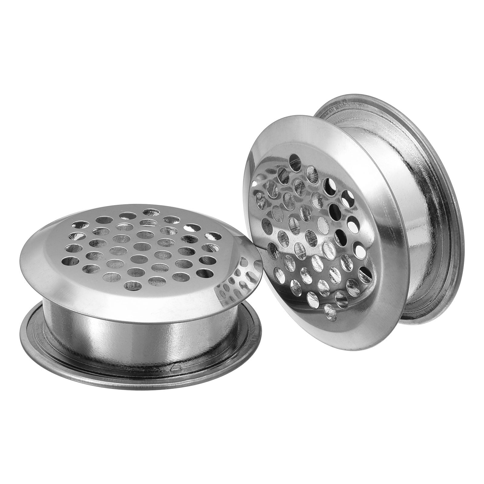 Uxcell 33mm Circular Soffit Vent, 30pcs Stainless Steel Air Vents Dual ...