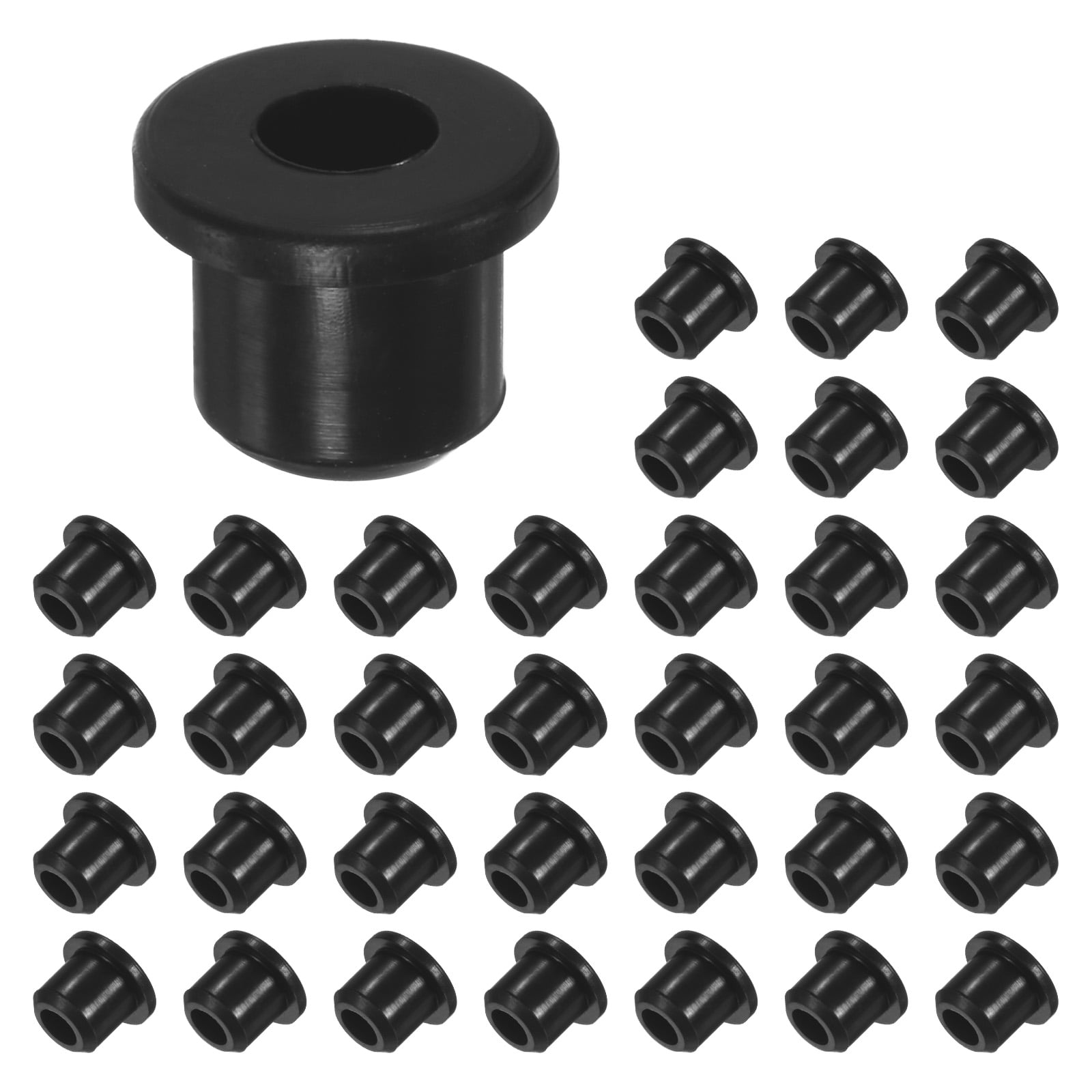 Uxcell 35-Pack 5/16 Inch Drill Hole, 0.2 Inch ID Silicone Rubber ...