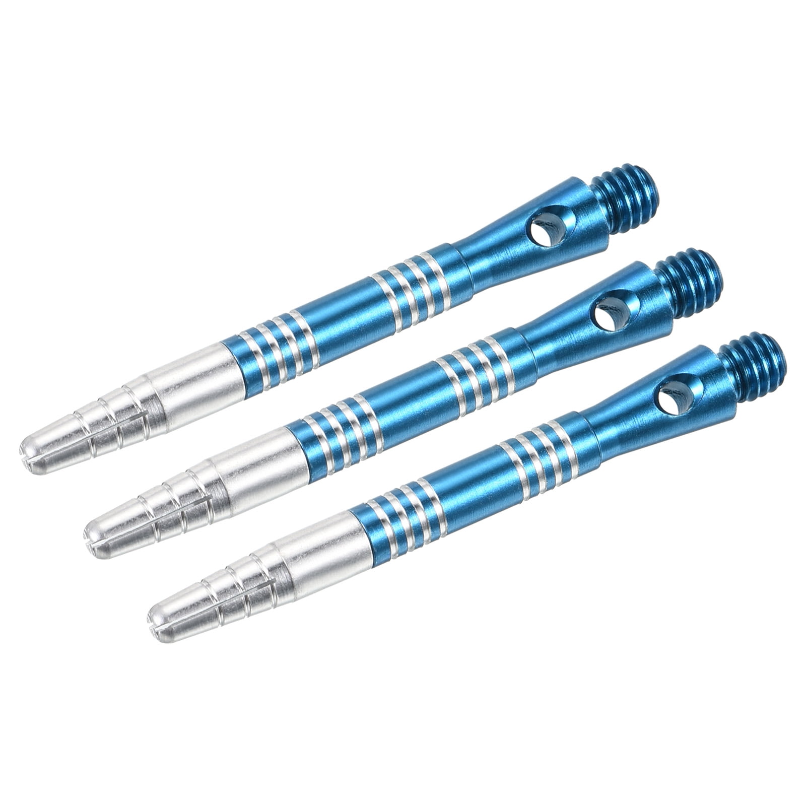 Uxcell 35mm Dart Shafts, 2BA Thread Aluminum Dart Stems - 3 Pack Blue ...