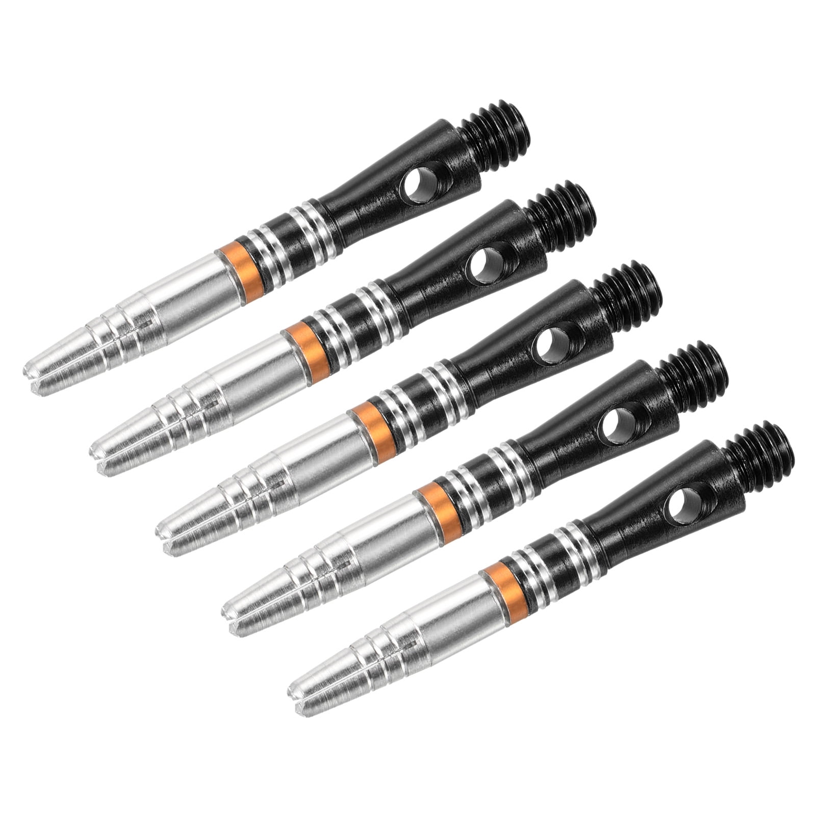 Uxcell 35mm Dart Shafts, 2BA Thread Aluminum Dart Stems - 5 Pack (Black ...